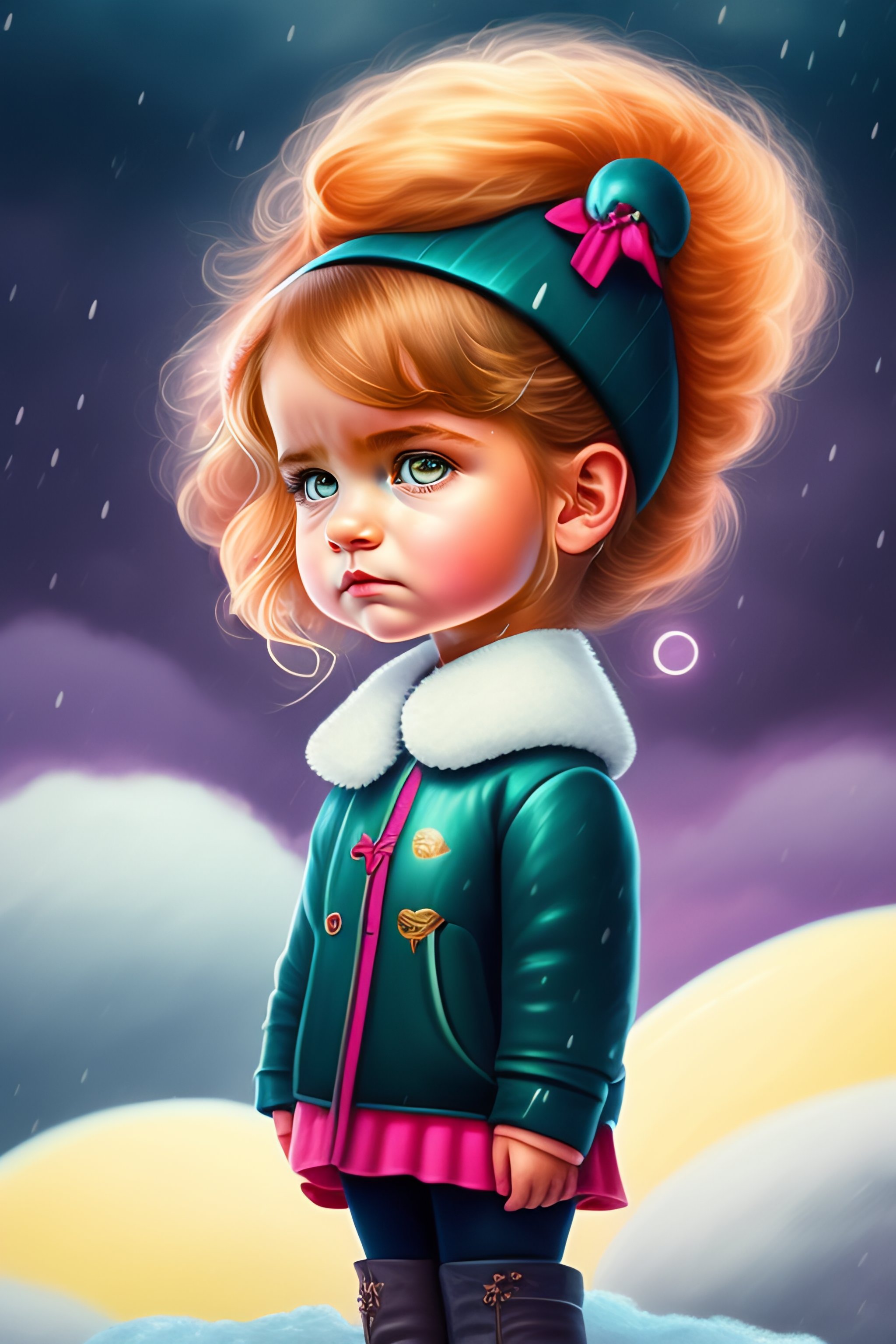 Lexica - Create book cover artwork for a children's book about a small ...