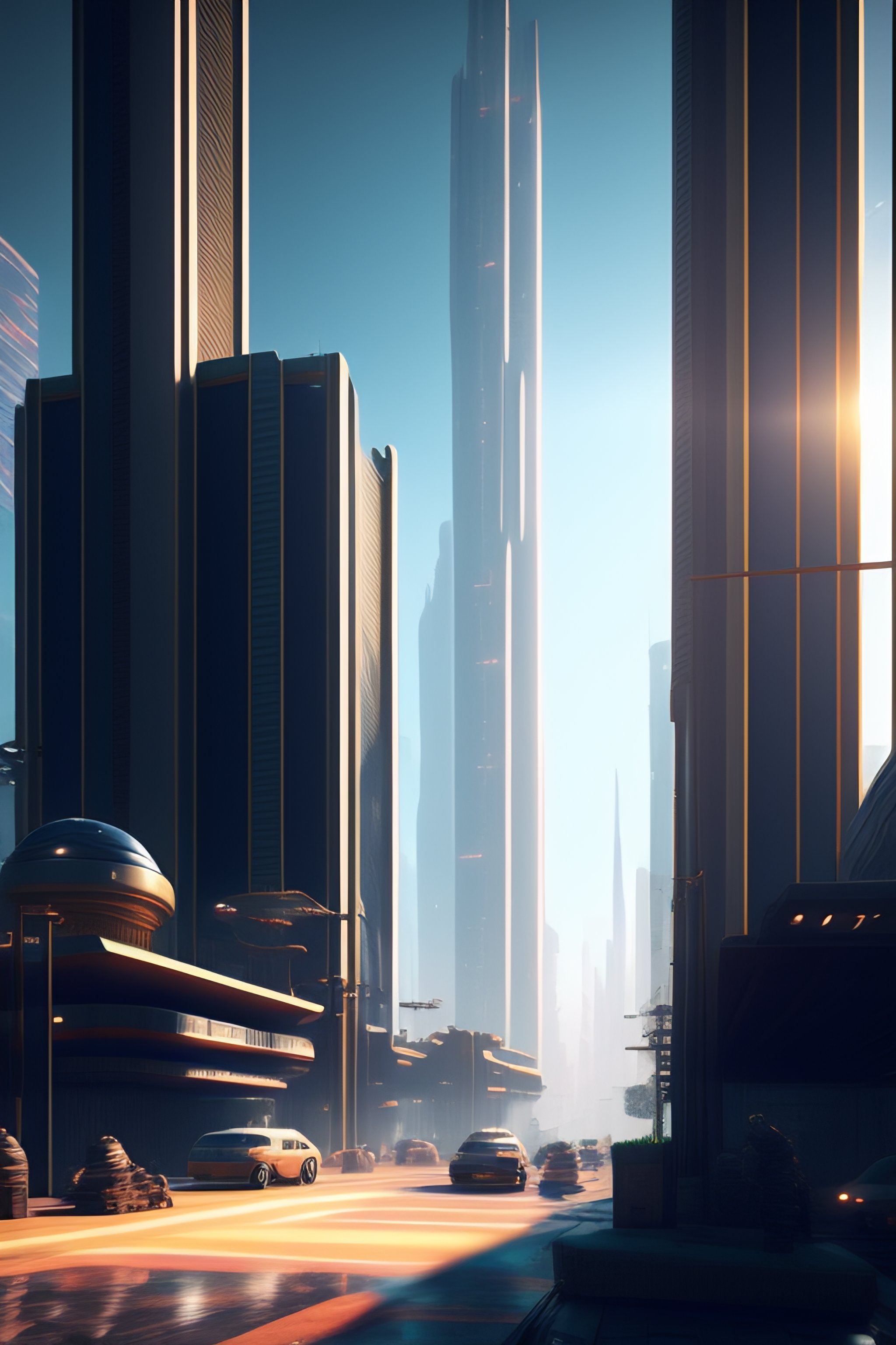 Lexica - Post apocopic cyberpunk city with , highly detailed ...