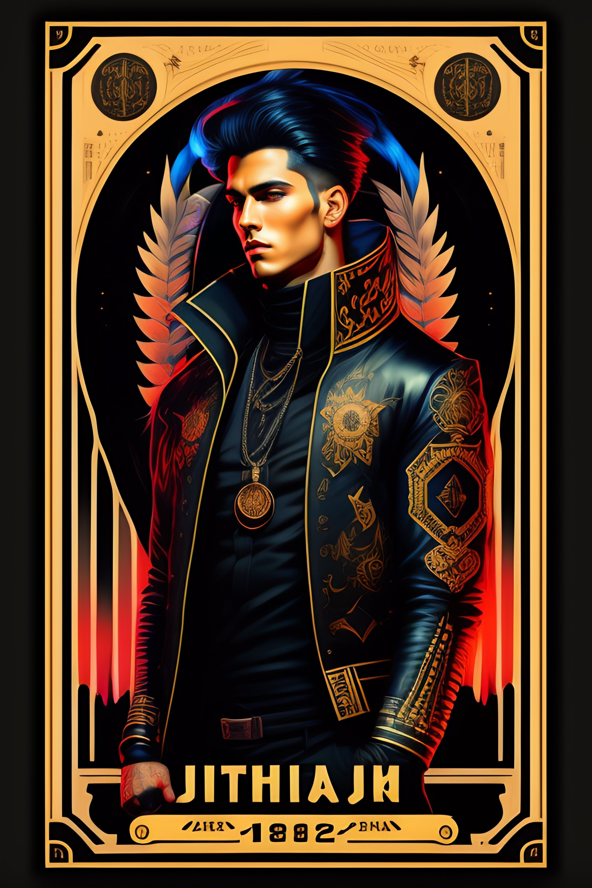 Lexica - Spanish, nordico, cyberpunk vintage 1820s magazine cover ...