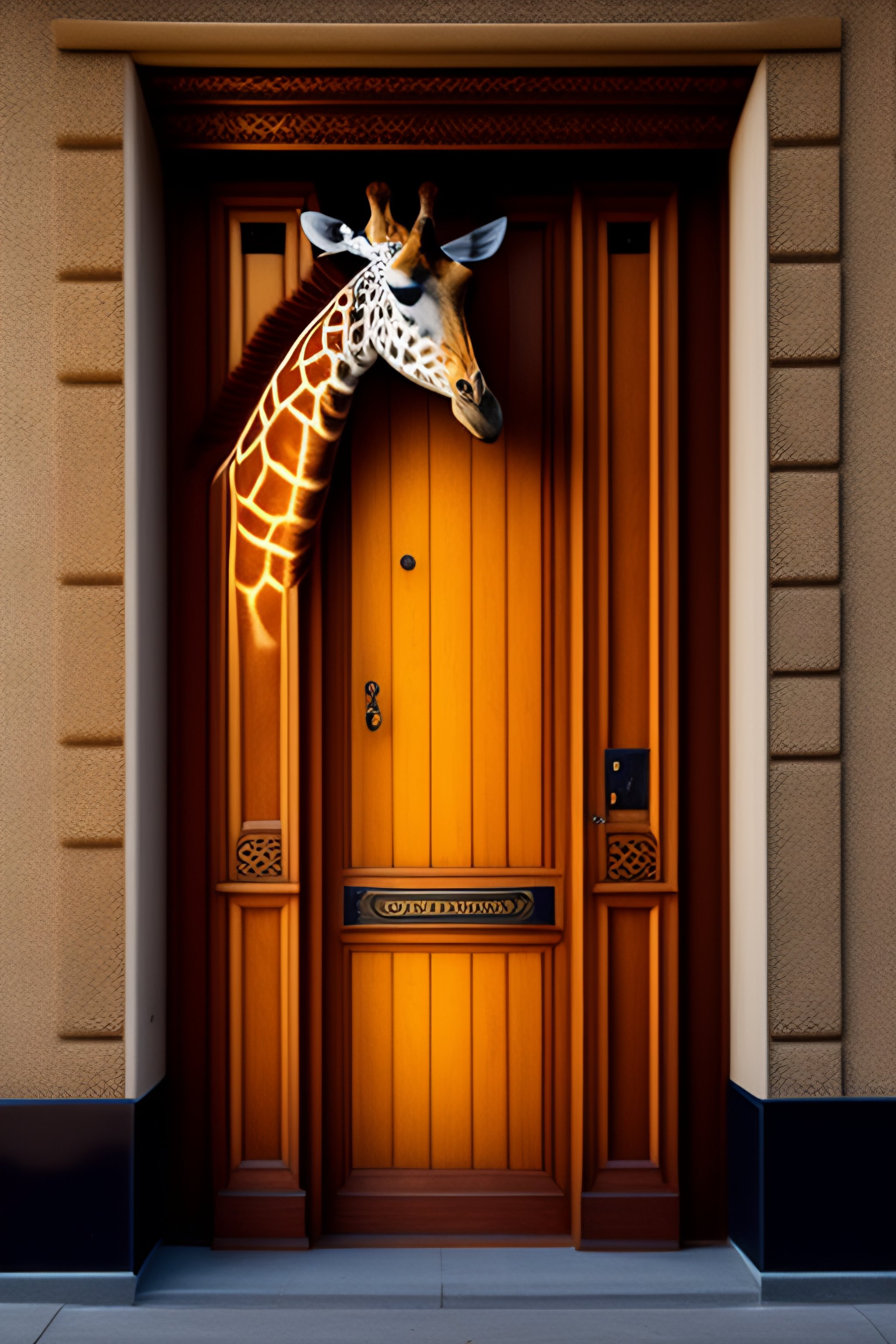 Lexica - Giraffe door