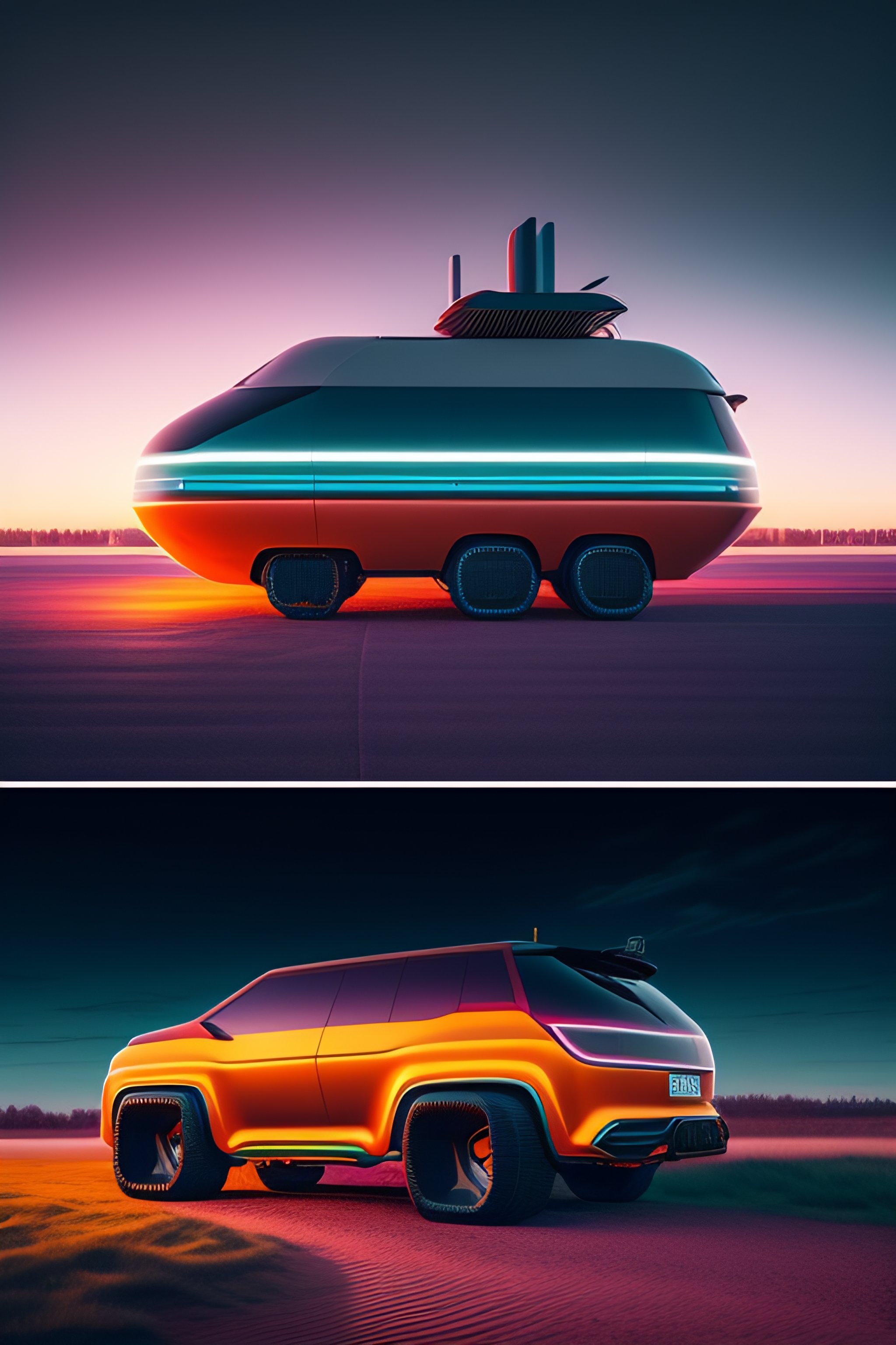 Lexica - Simon stalenhag,8k resoultion,hyper realstic , car