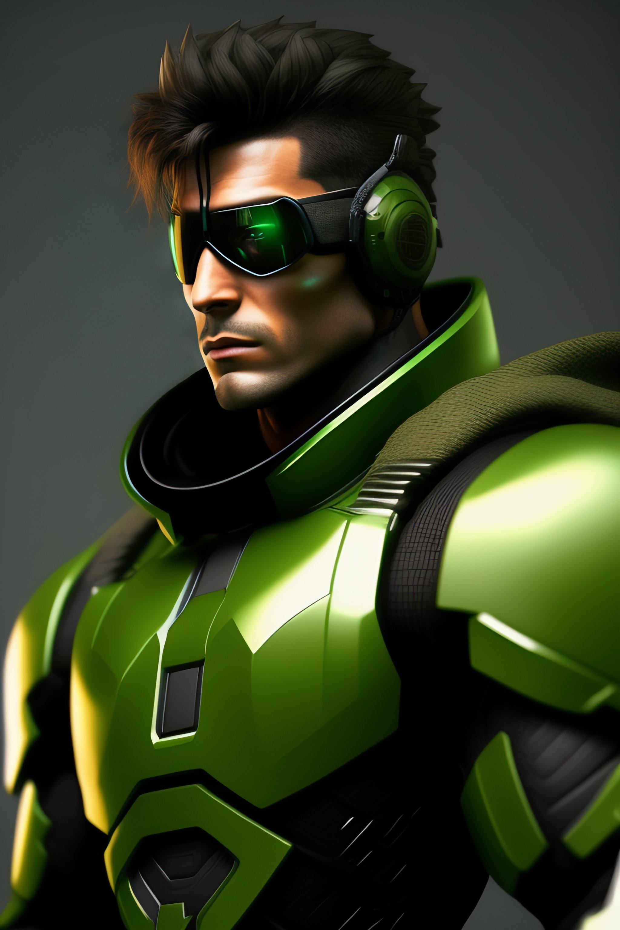 Lexica - Solid snake cyborg ,tech, suit, military ,sci-fi ,symmetry ...