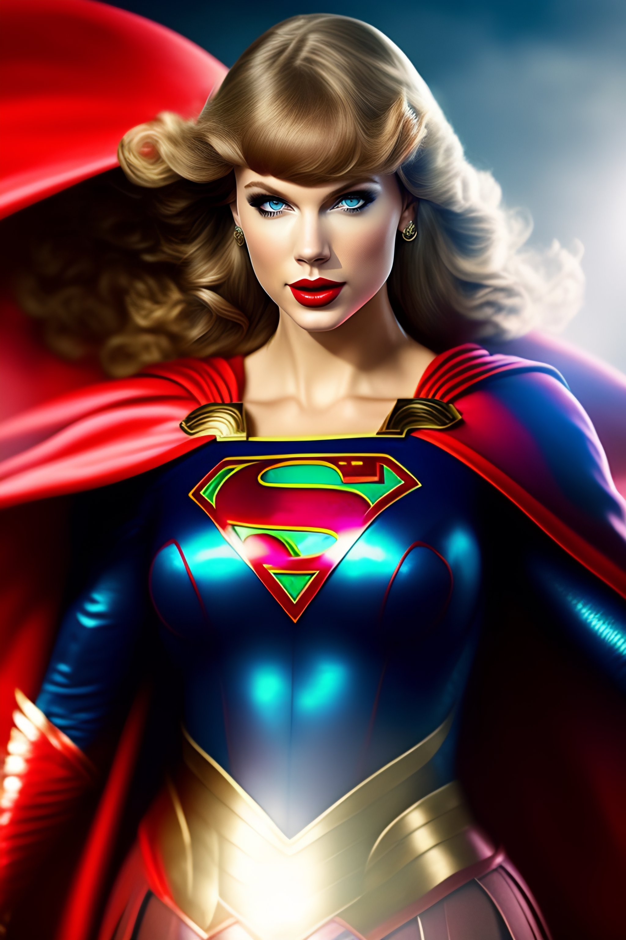 Lexica - Taylor Swift as Supergirl