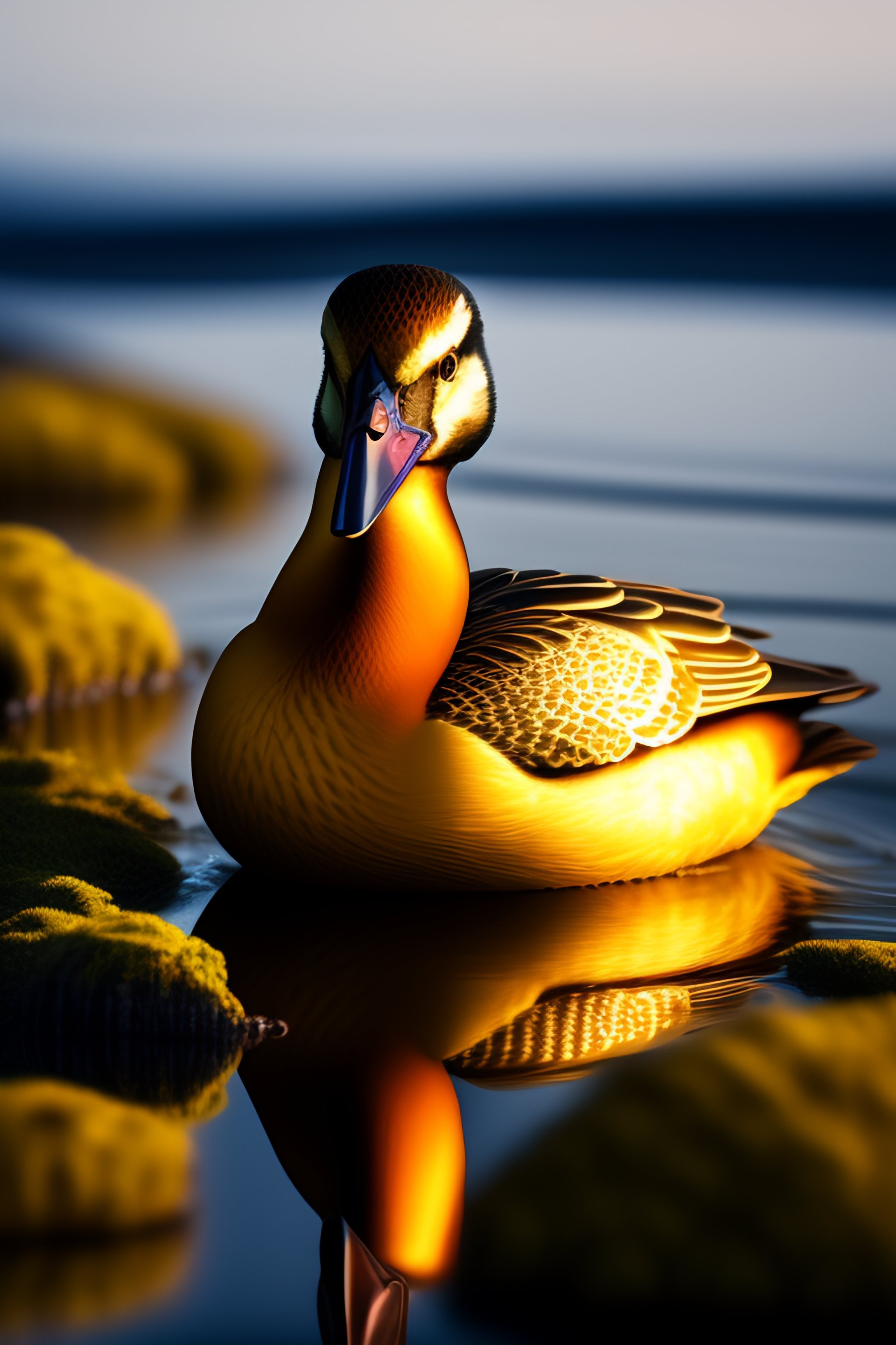 Lexica - Golden duck