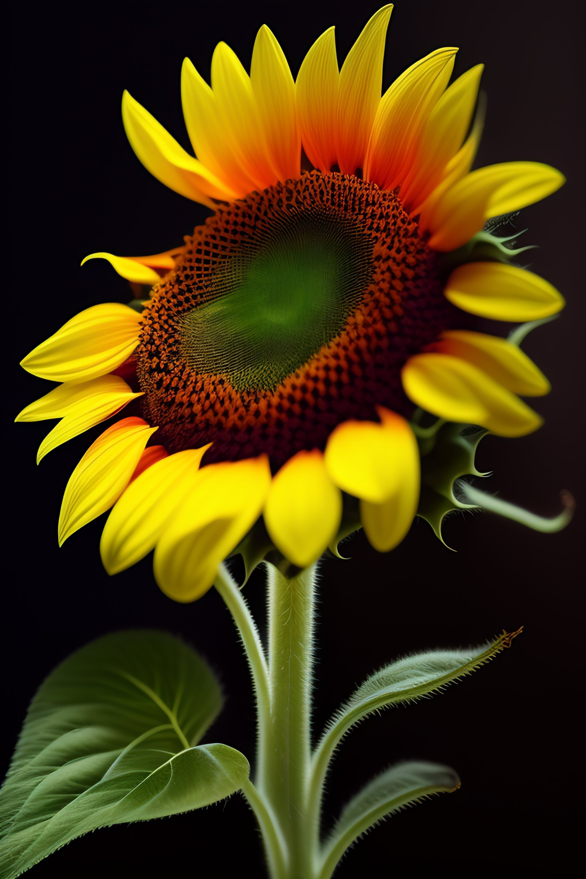Lexica - A sunflower that suddently turned out into a monster flower ...