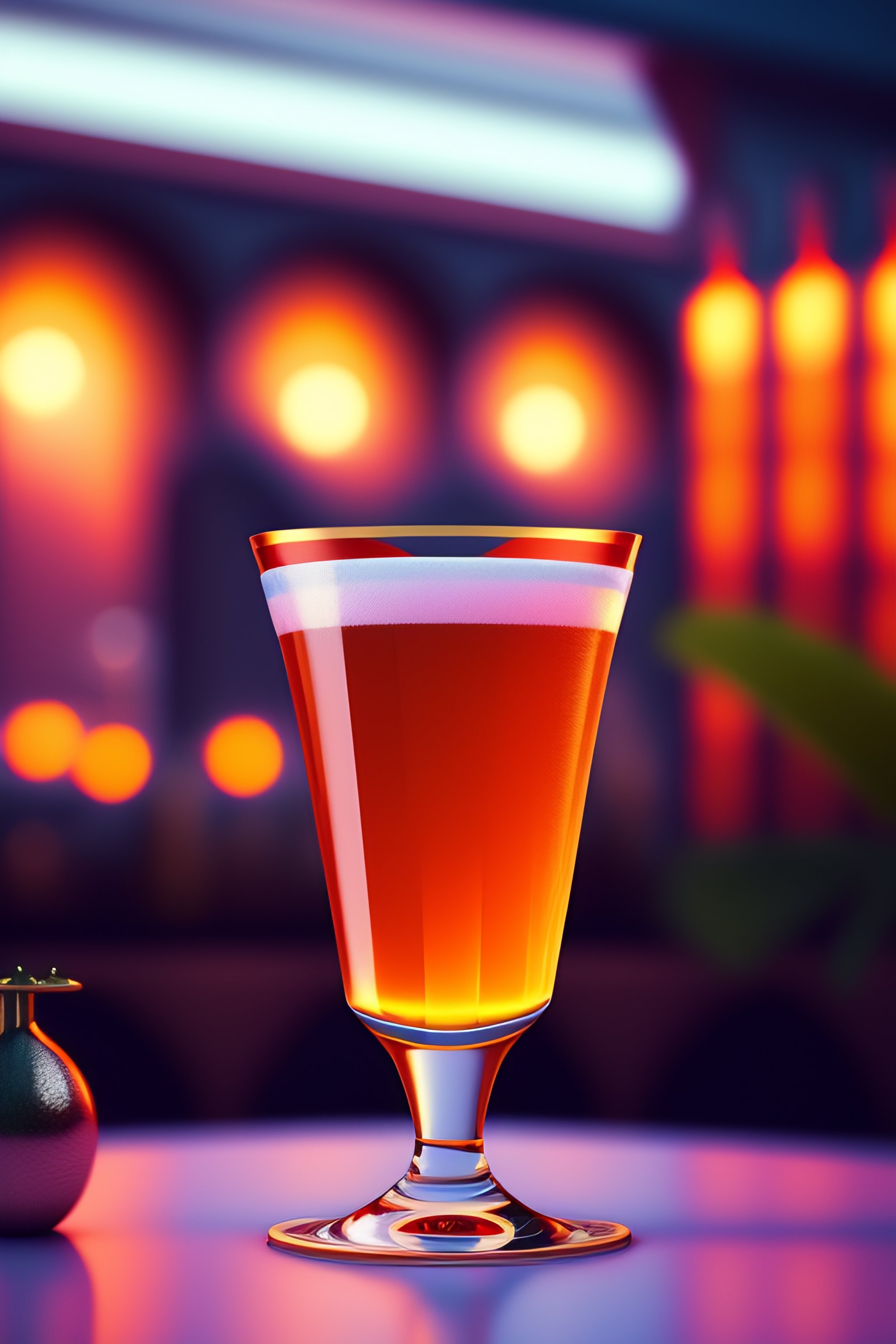 Lexica - Scene retro future movie from the 1980s sci fi horror film ,group gays drinking glam ...