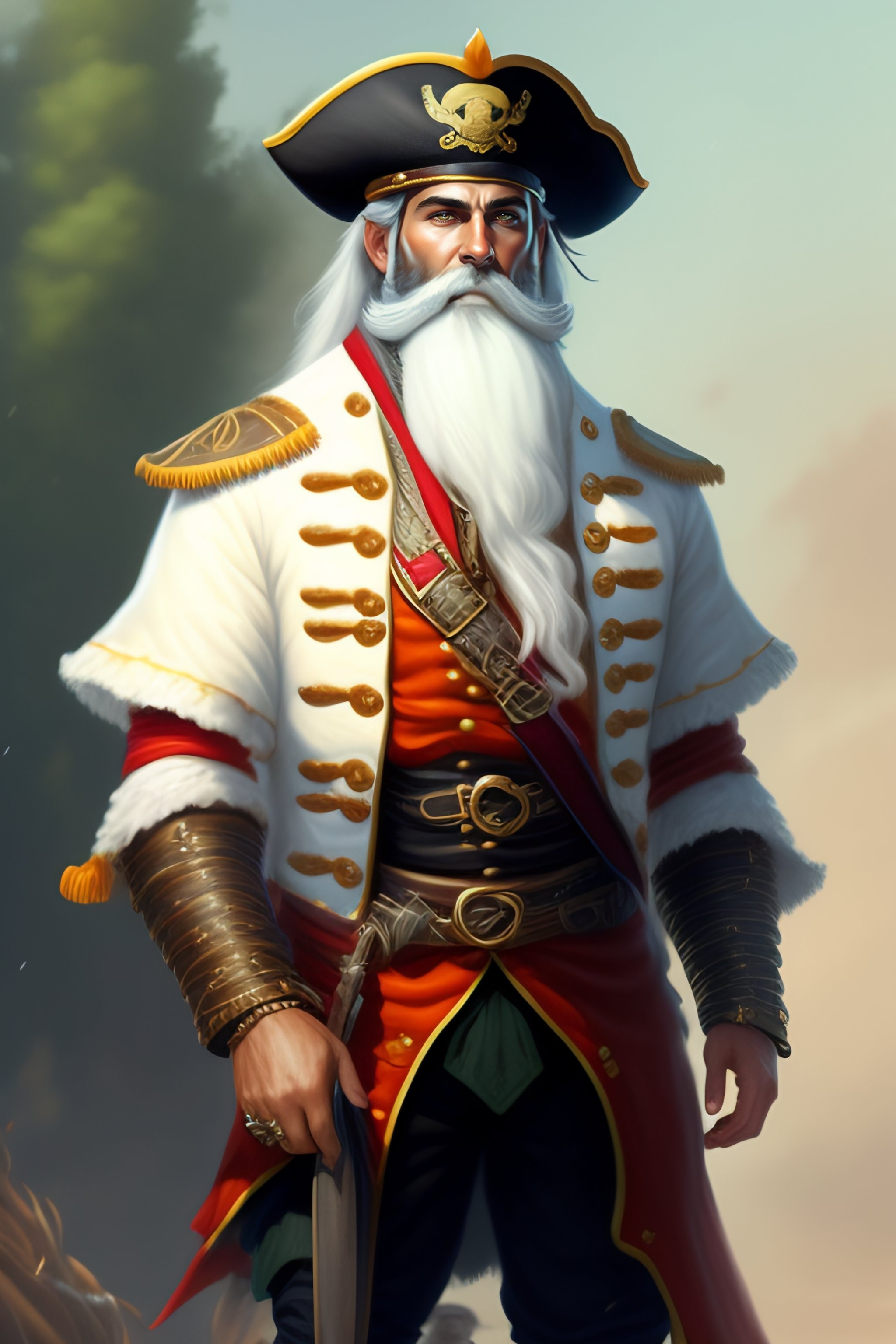 Fantasy Pirate Captain