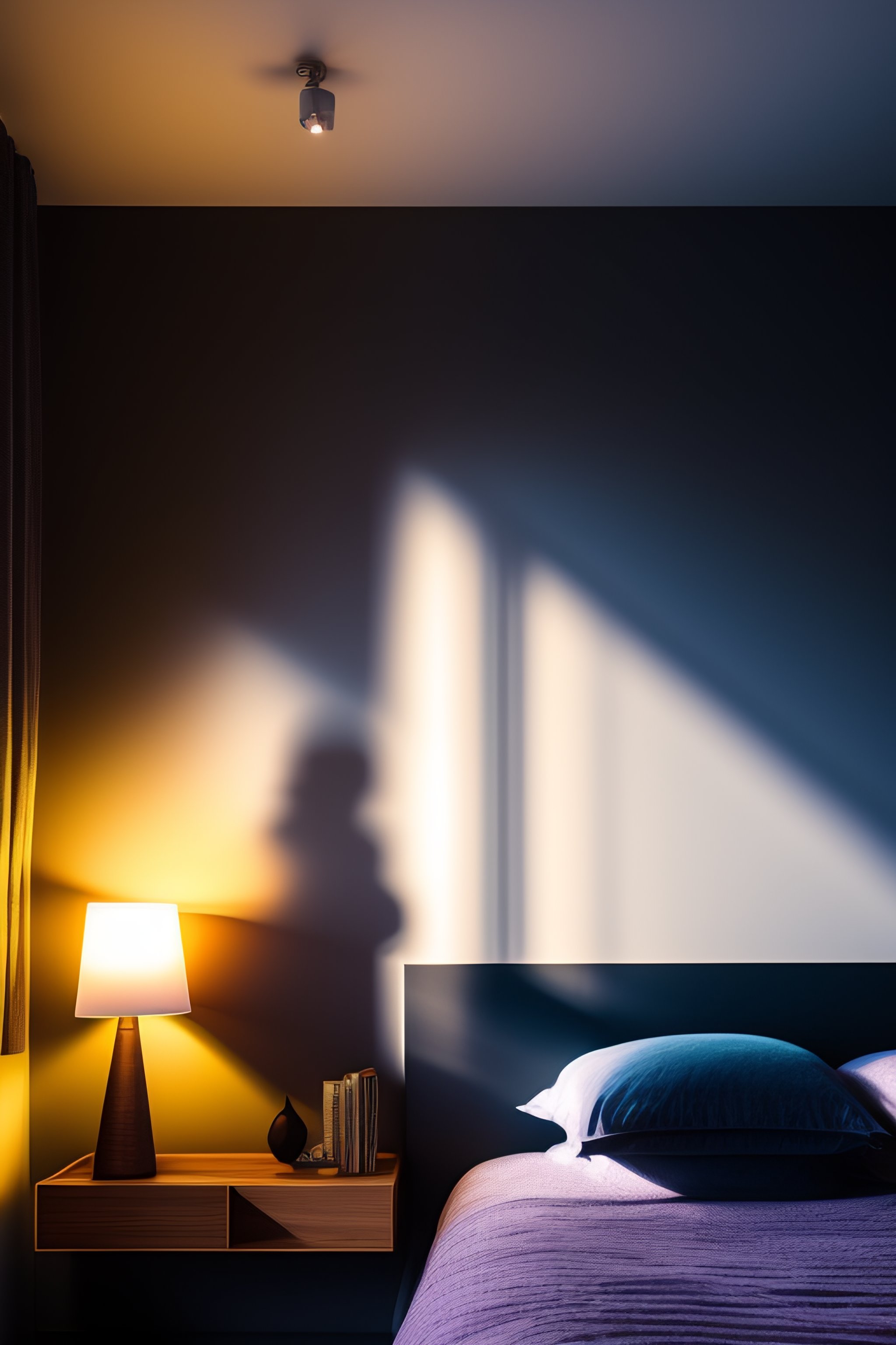 Lexica - Shadow people above my bed