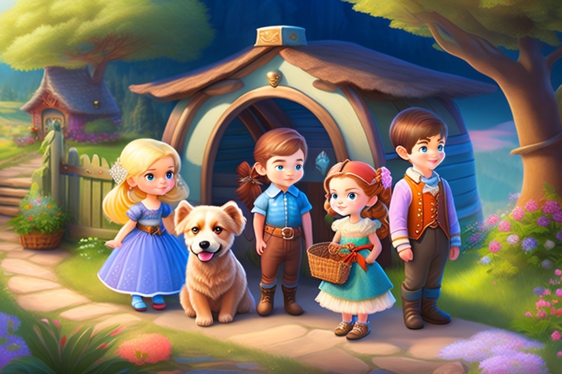 Lexica - Once upon a time in the magical land of Enchantia, there ...