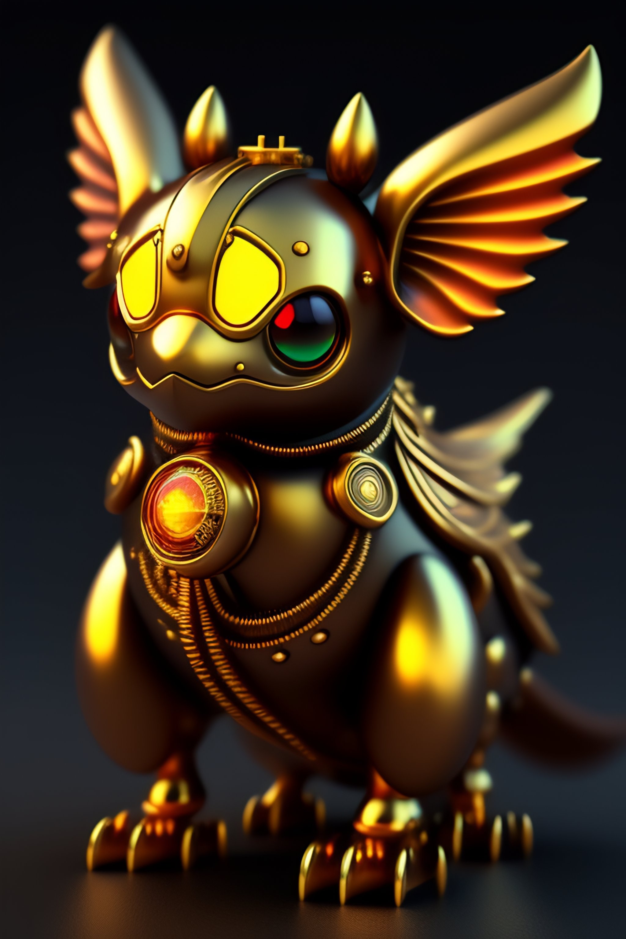Steampunk Pokemon Art