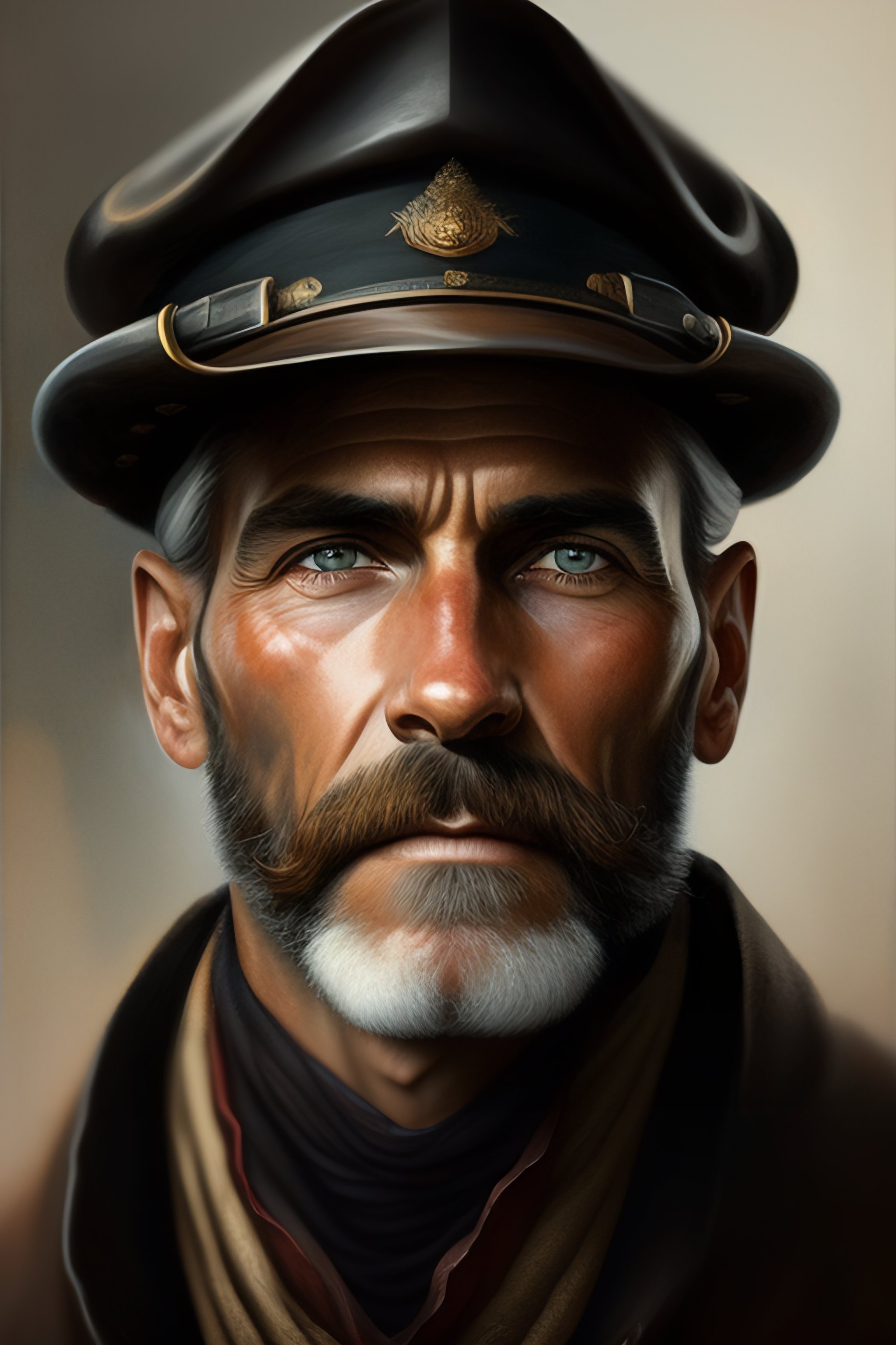 Lexica - A portrait of dat29 old coal miner in 19th century, beautiful ...