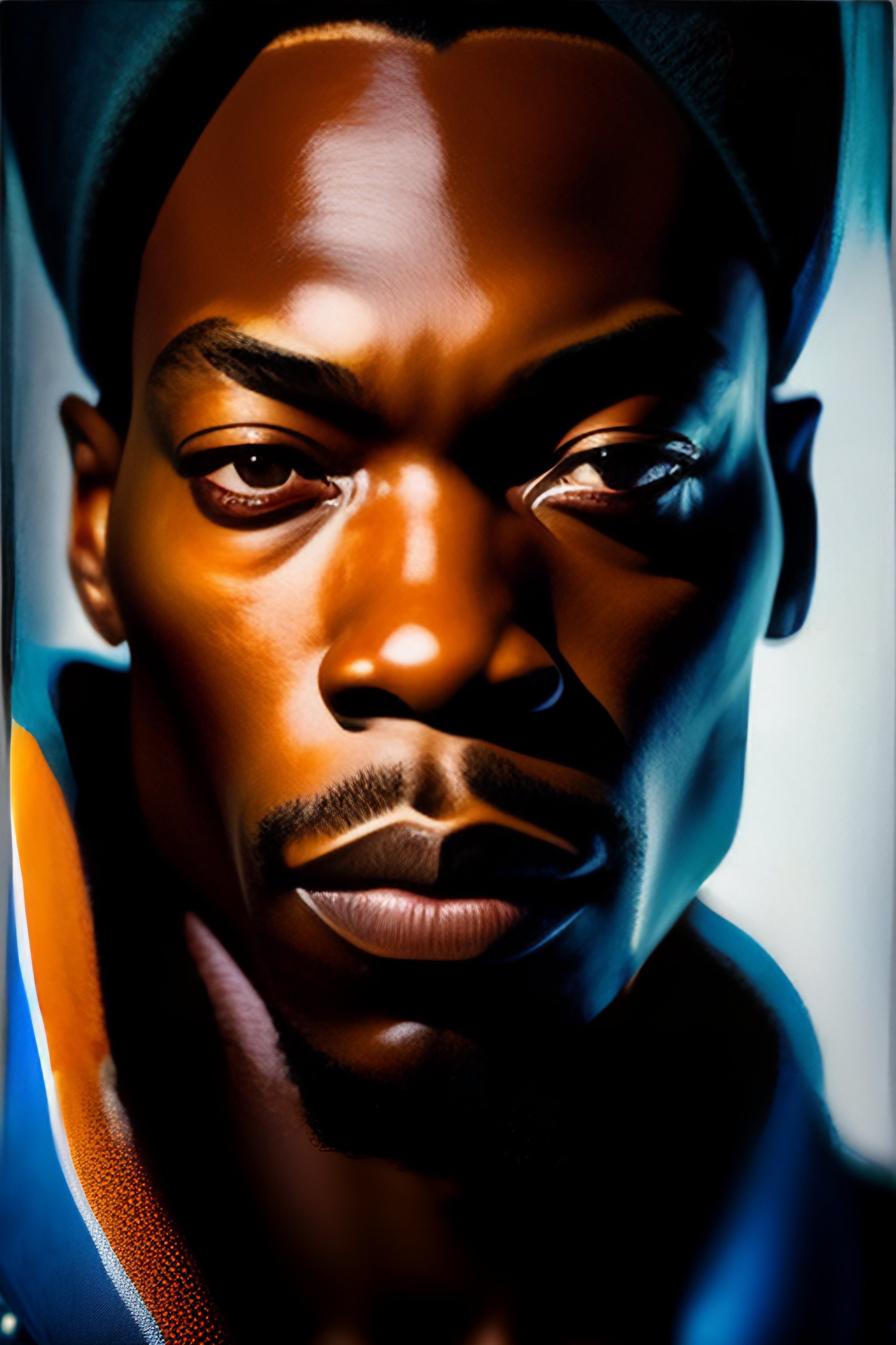 Lexica - An ultra-realistic close-up portrait photograph of Fela Kuti ...