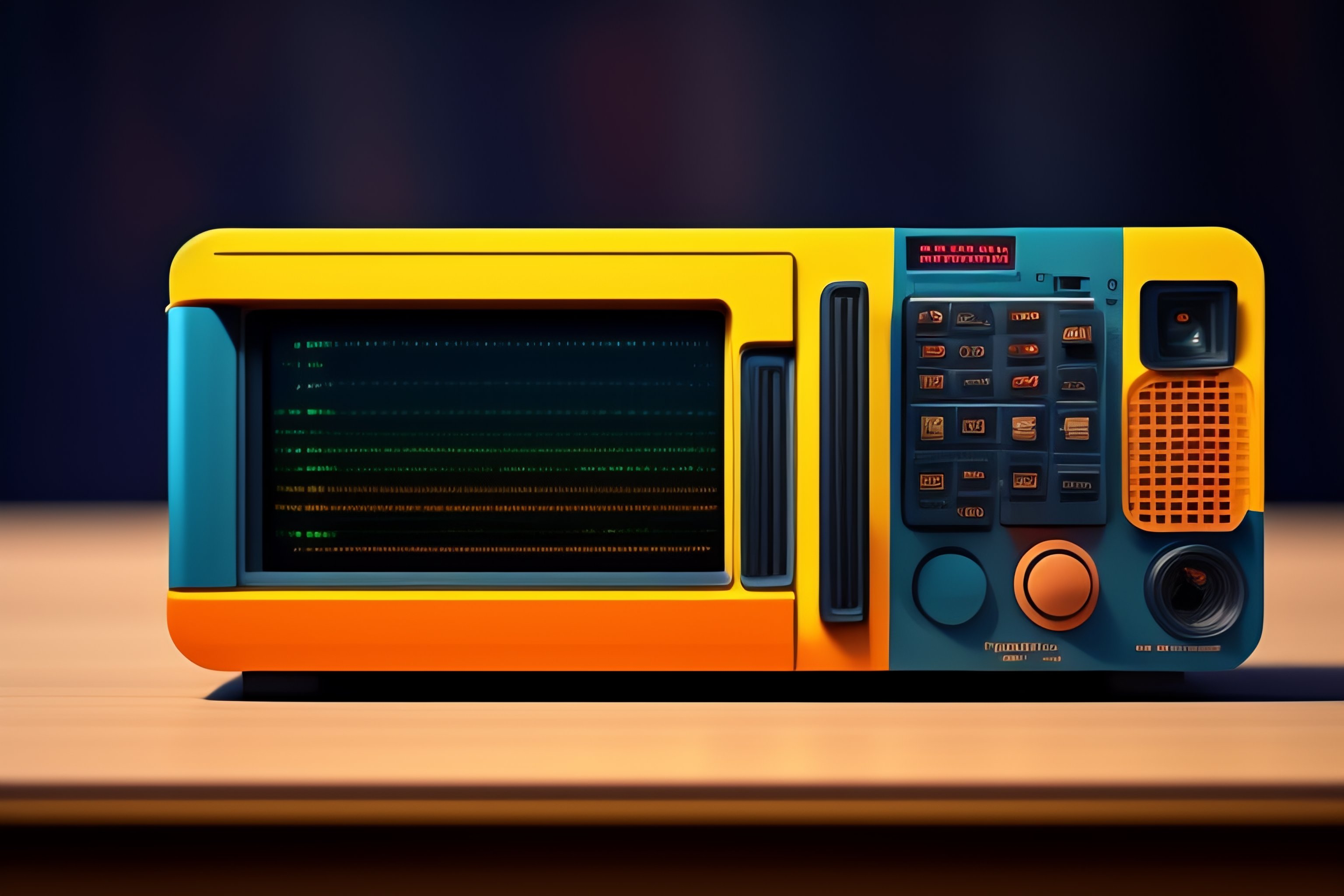 Lexica - Retro style, code view