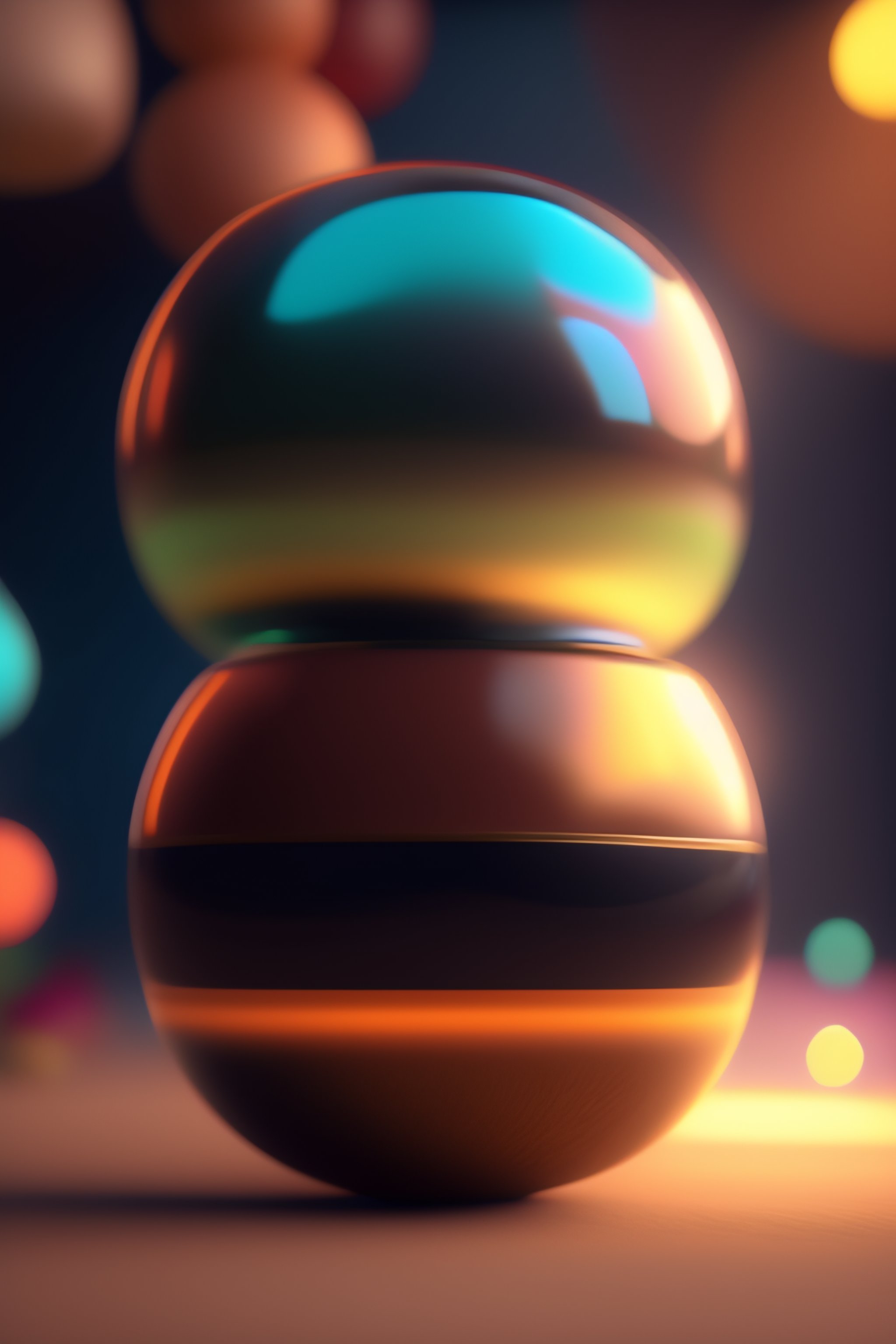 Lexica - Electronic ball character, unreal engine, cozy indoor lighting ...