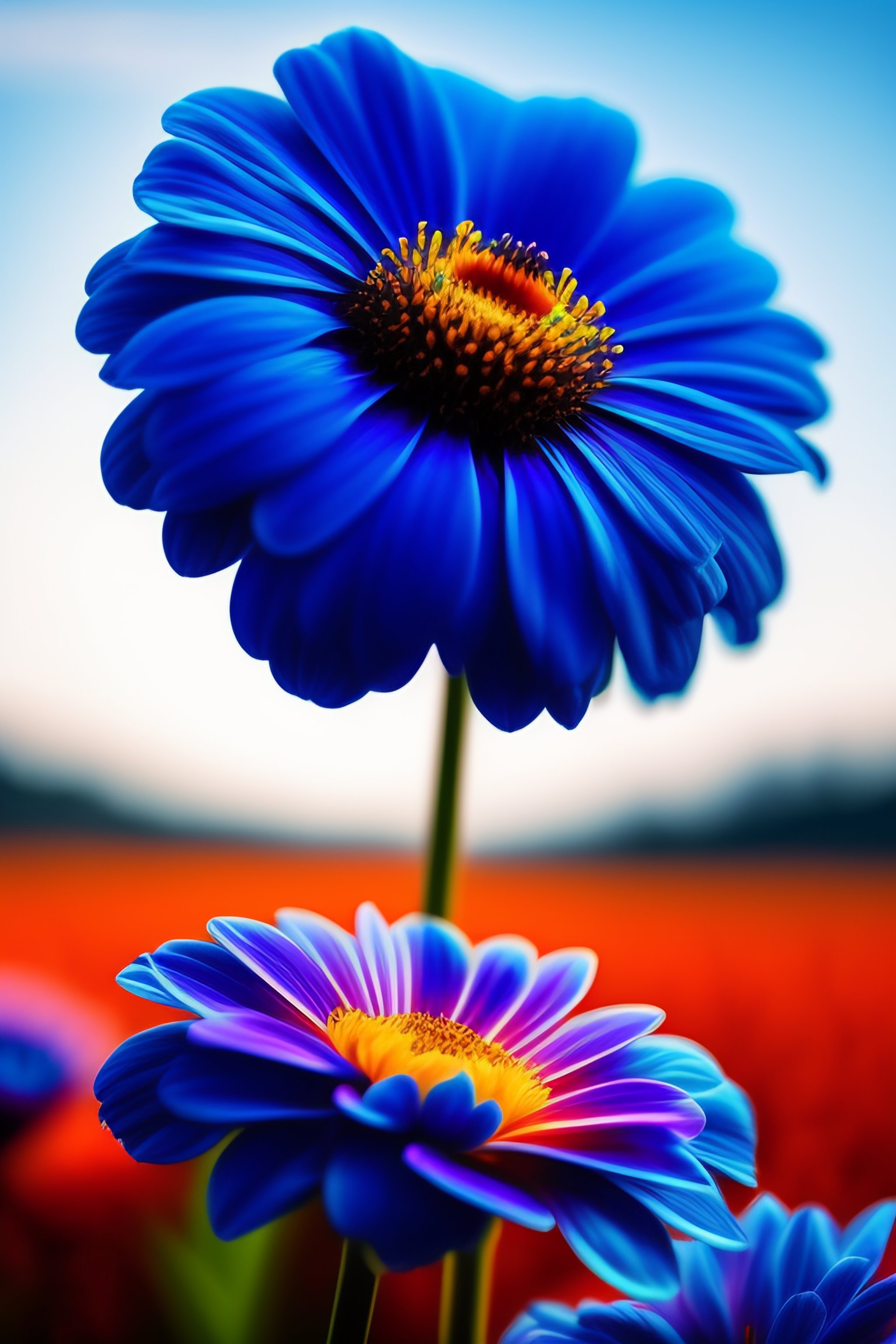 Lexica - Lovely big blue flower