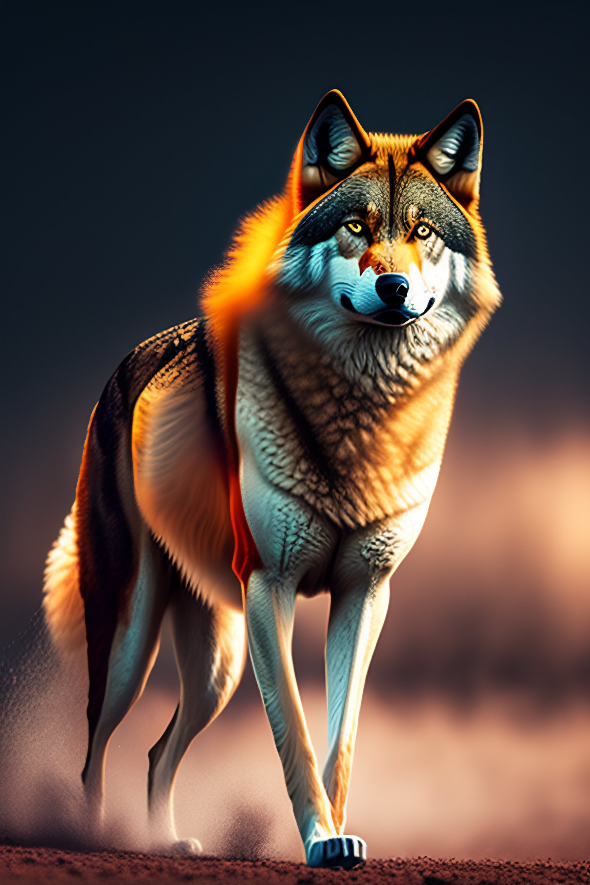 Lexica - Human being turning into wolf