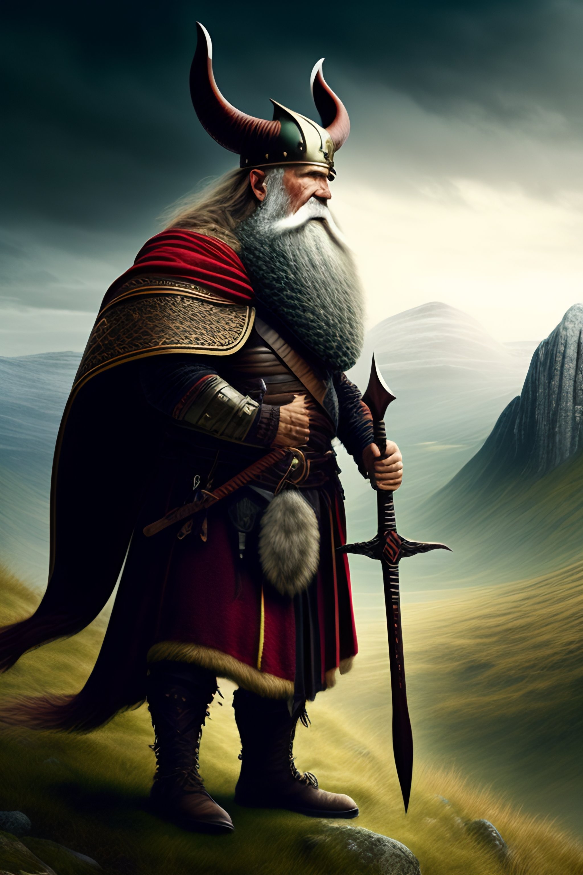 Lexica - A brave old viking on the hill