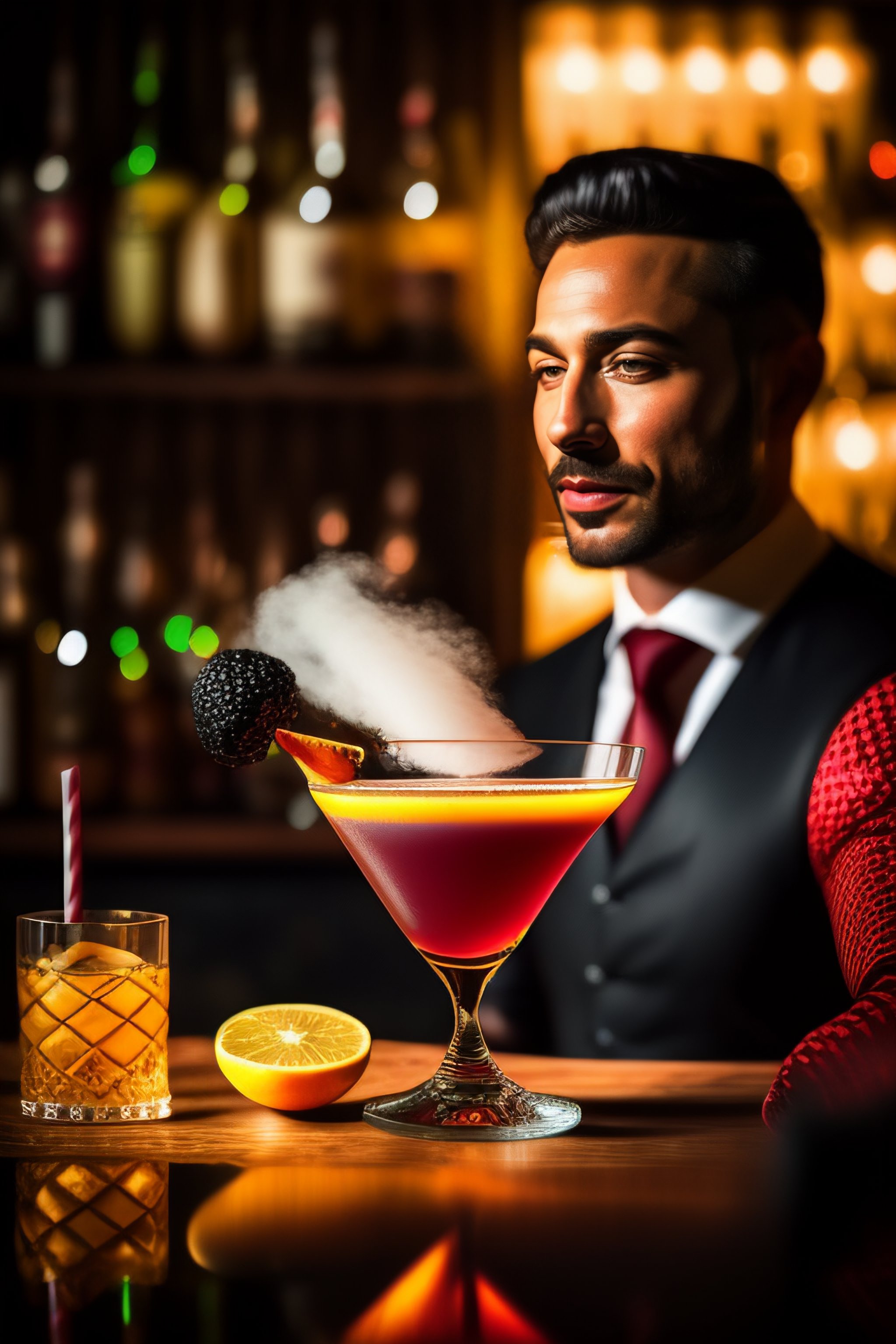 Lexica - Dark mixologists creating Cocktails mixology in circus horror