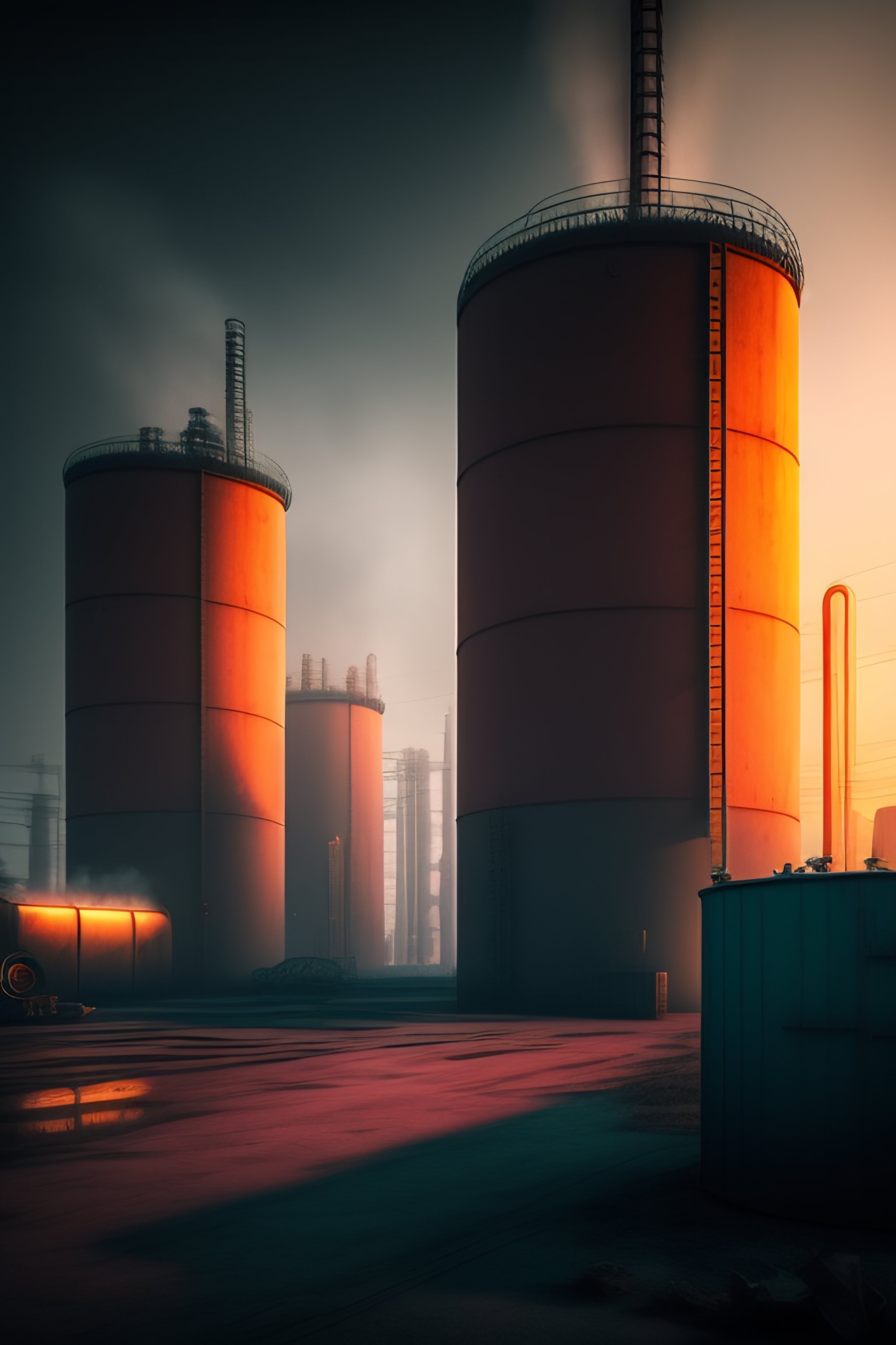 Lexica - Soviet Postapocalypse atmosphere, Industrial Factory yard ...