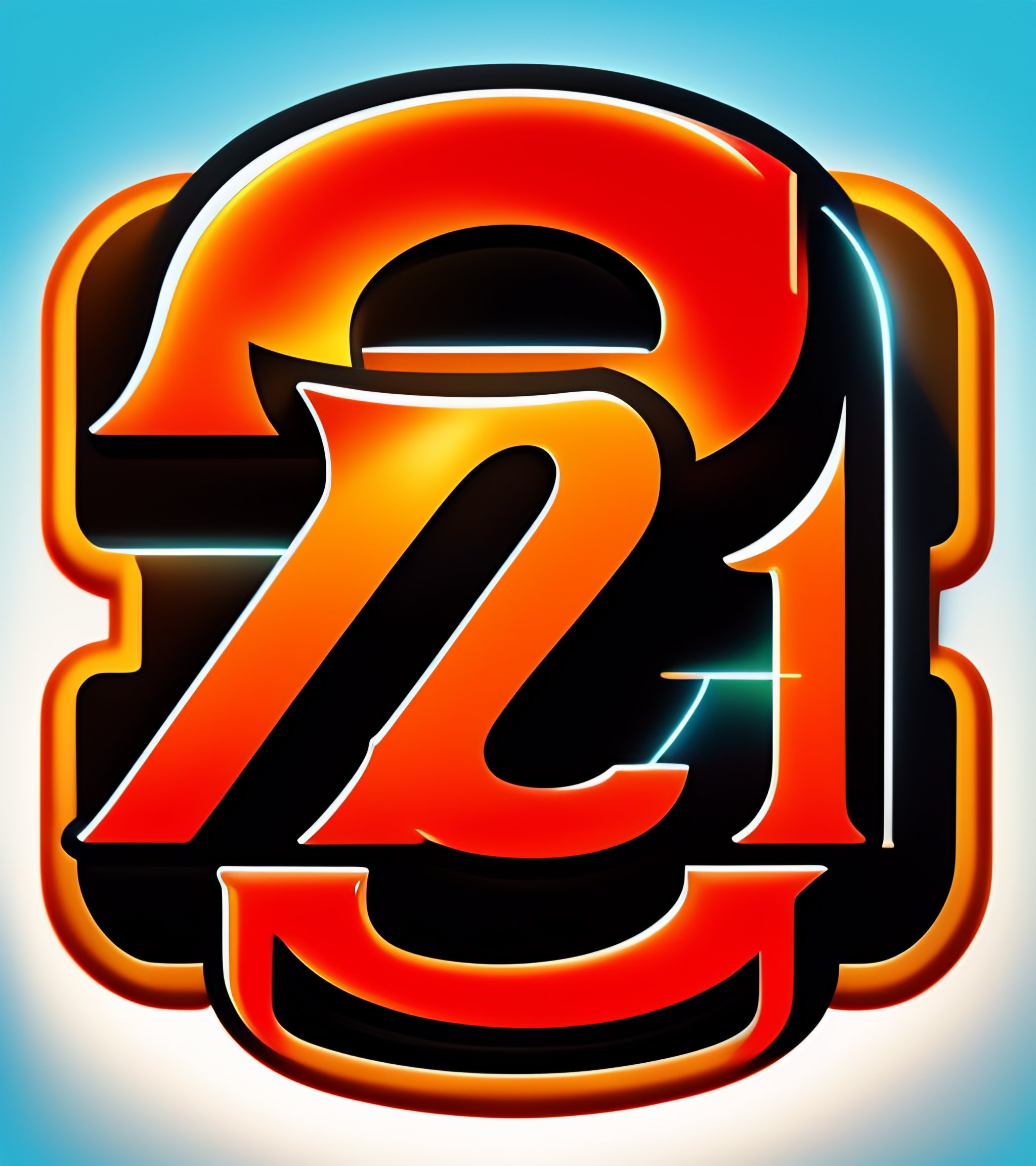 Lexica - A sausage party, cartoon discord server logo, 2d, S P initials