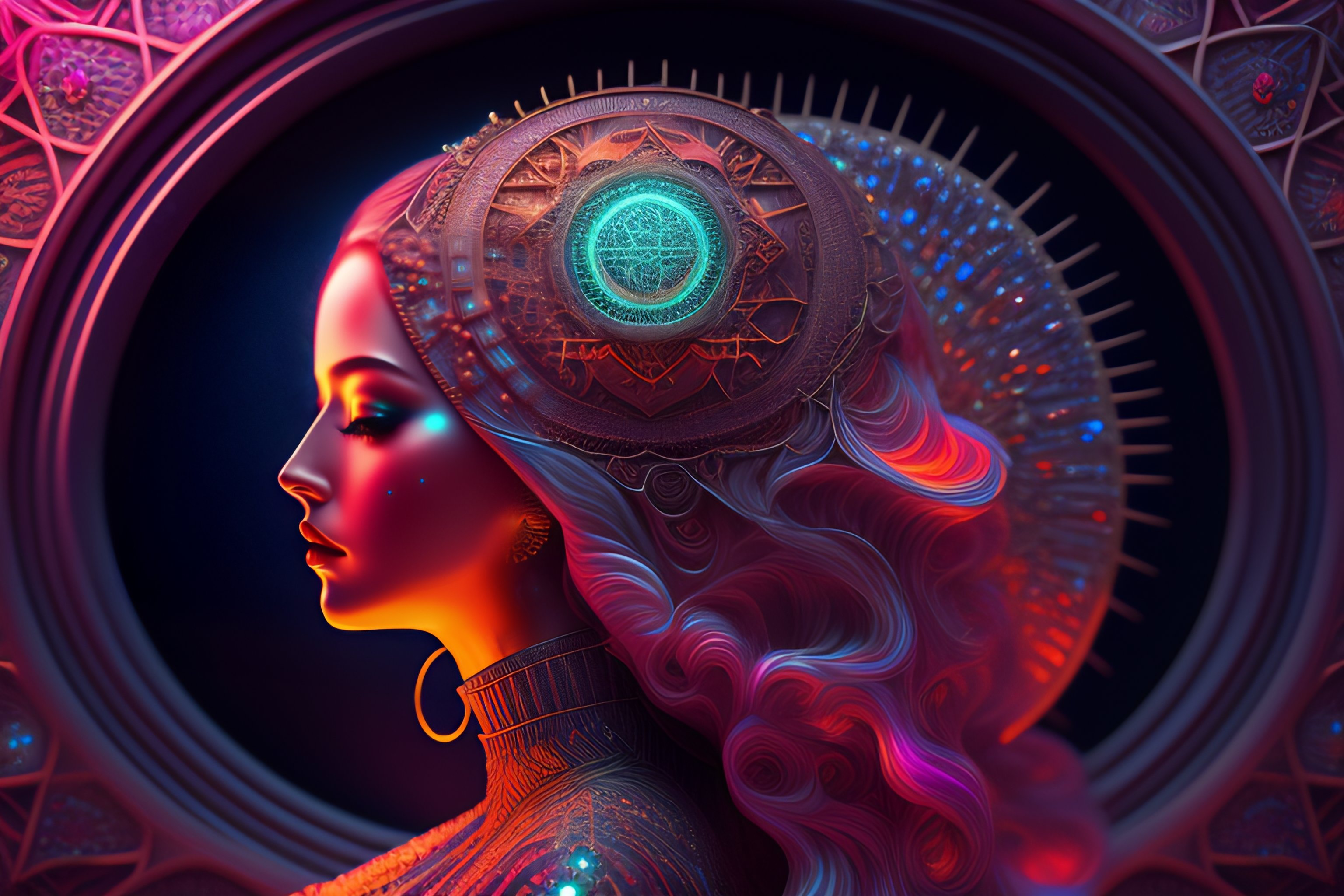 Lexica - Microprocessor, detailed front shot, with transistors and diodes, trending on ...