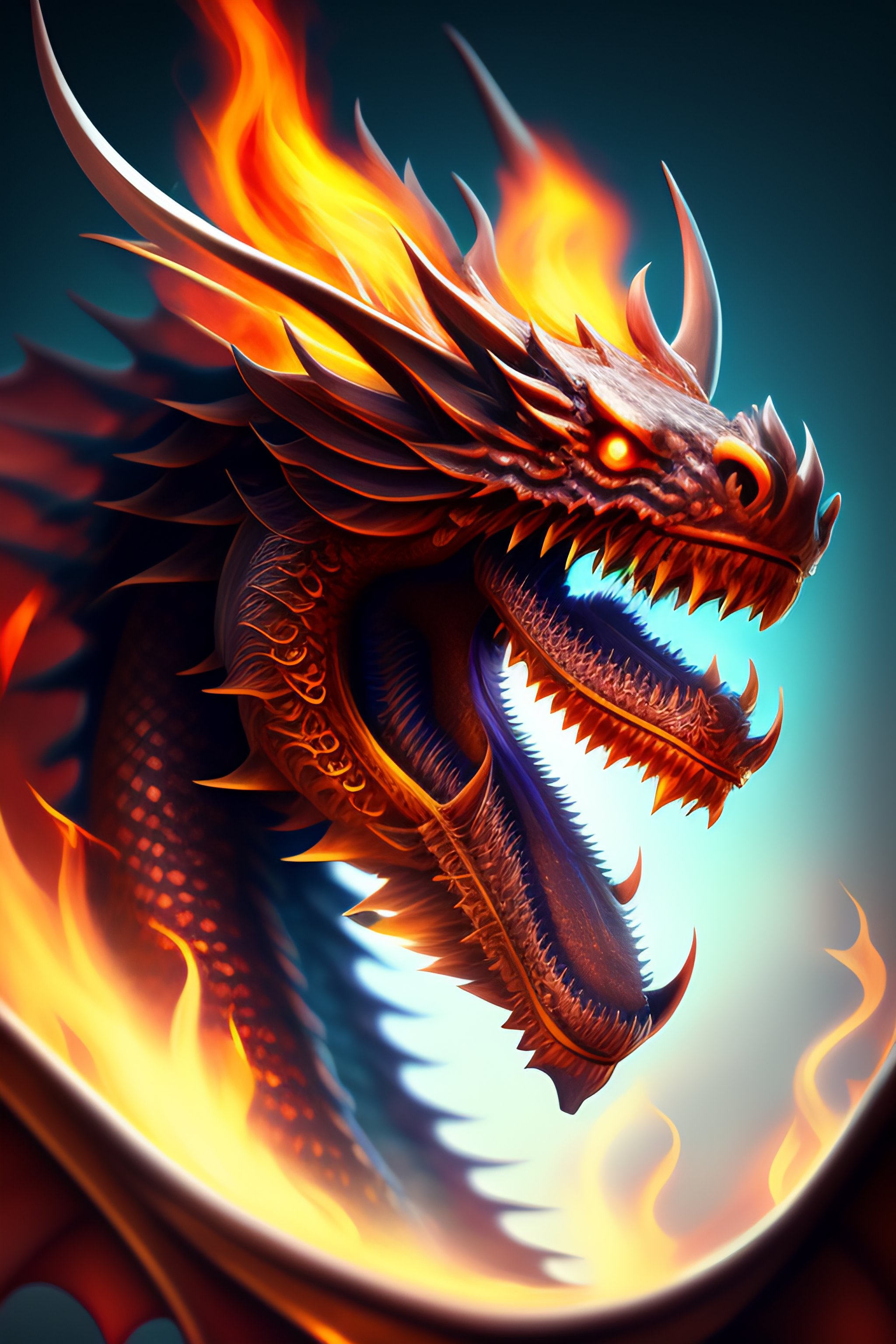 Lexica - Funny monster with 10 eyes, 3 mouths and 100 sharp teeth, 5 ...