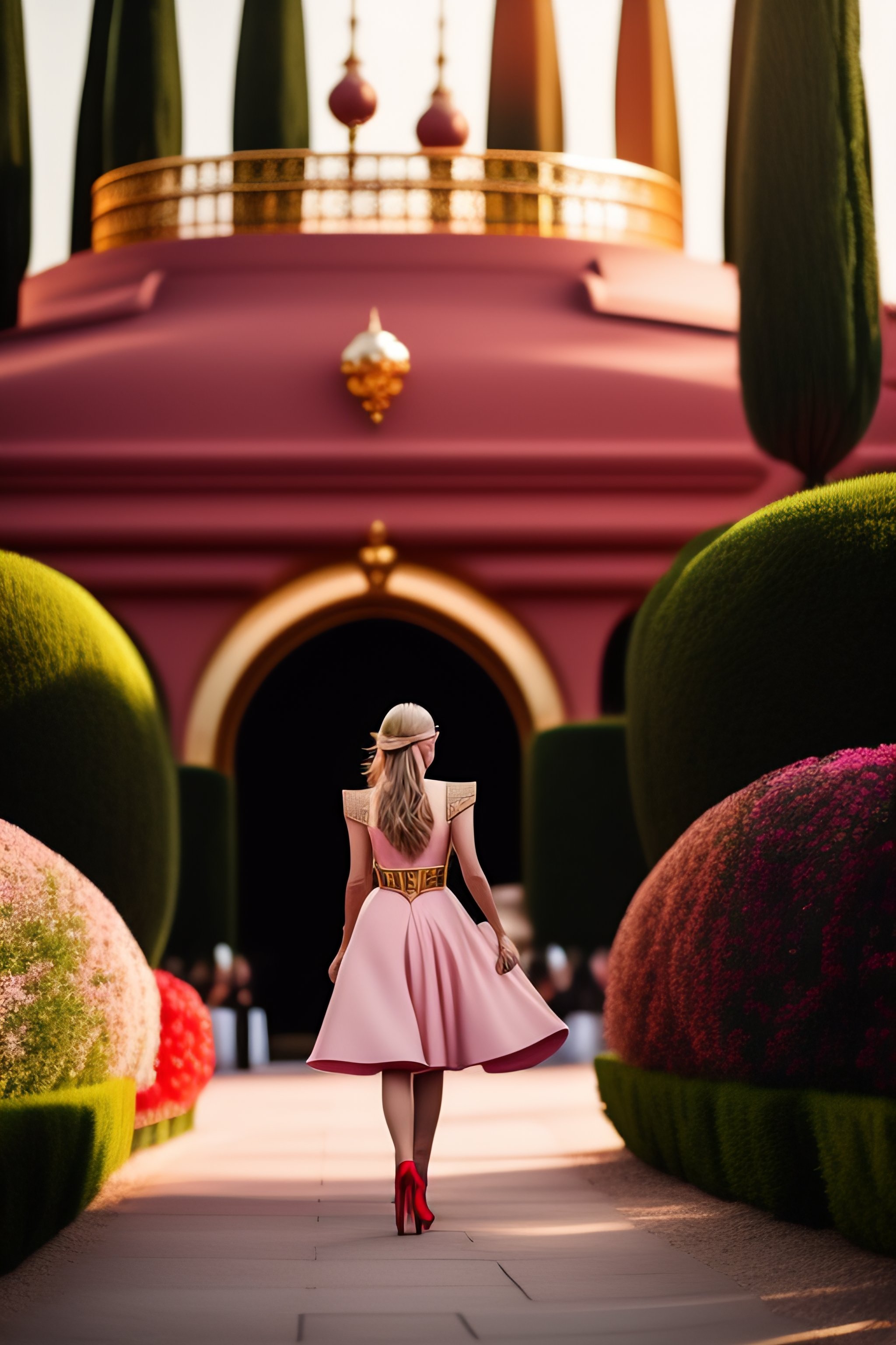 Lexica - Princess zelda walking in louboutin