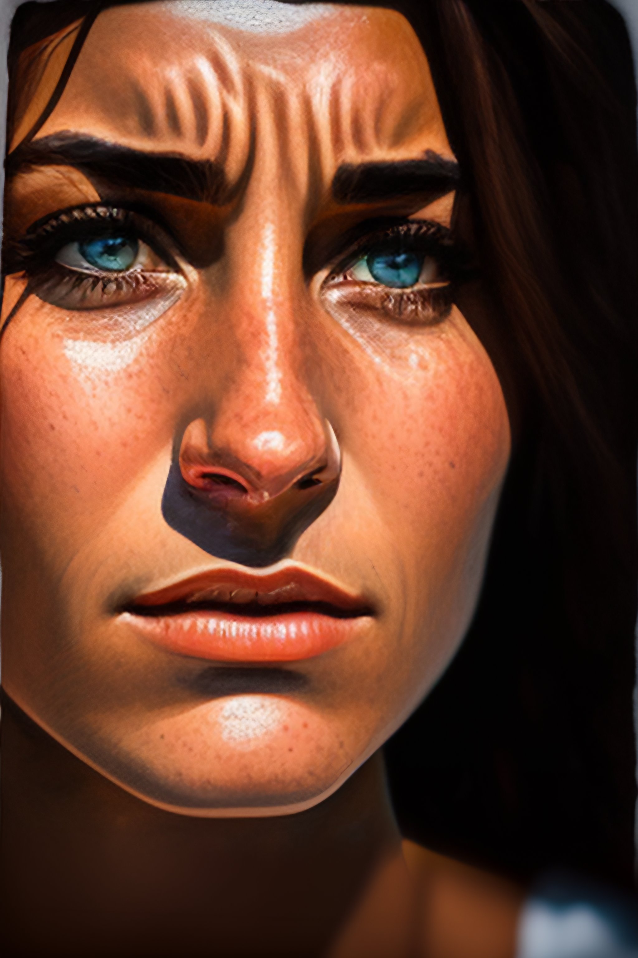 Lexica - Portrait of women crying soft lighting realistic