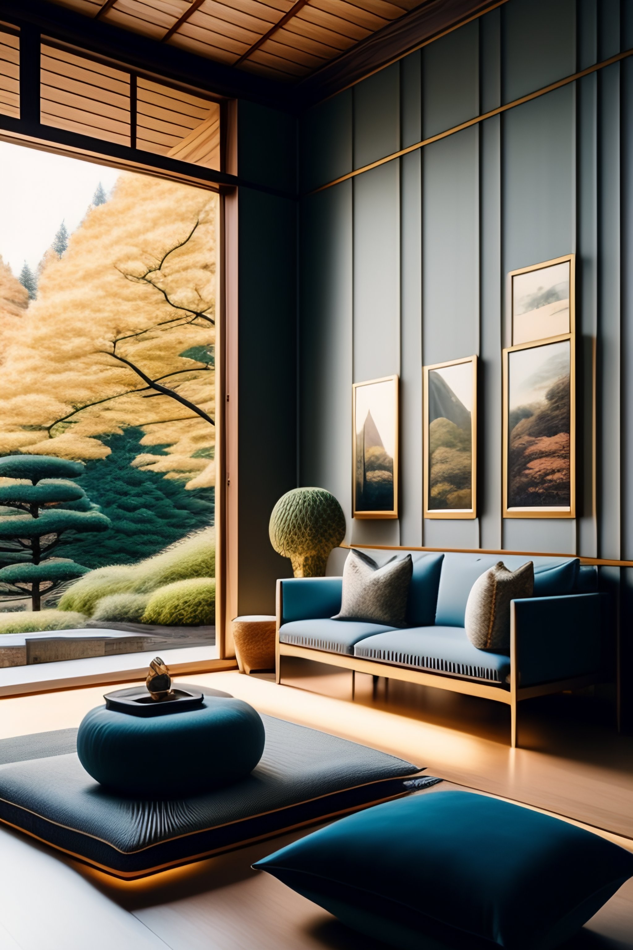Lexica - Architectural Digest photo of a Japanese and Scandinavian ...