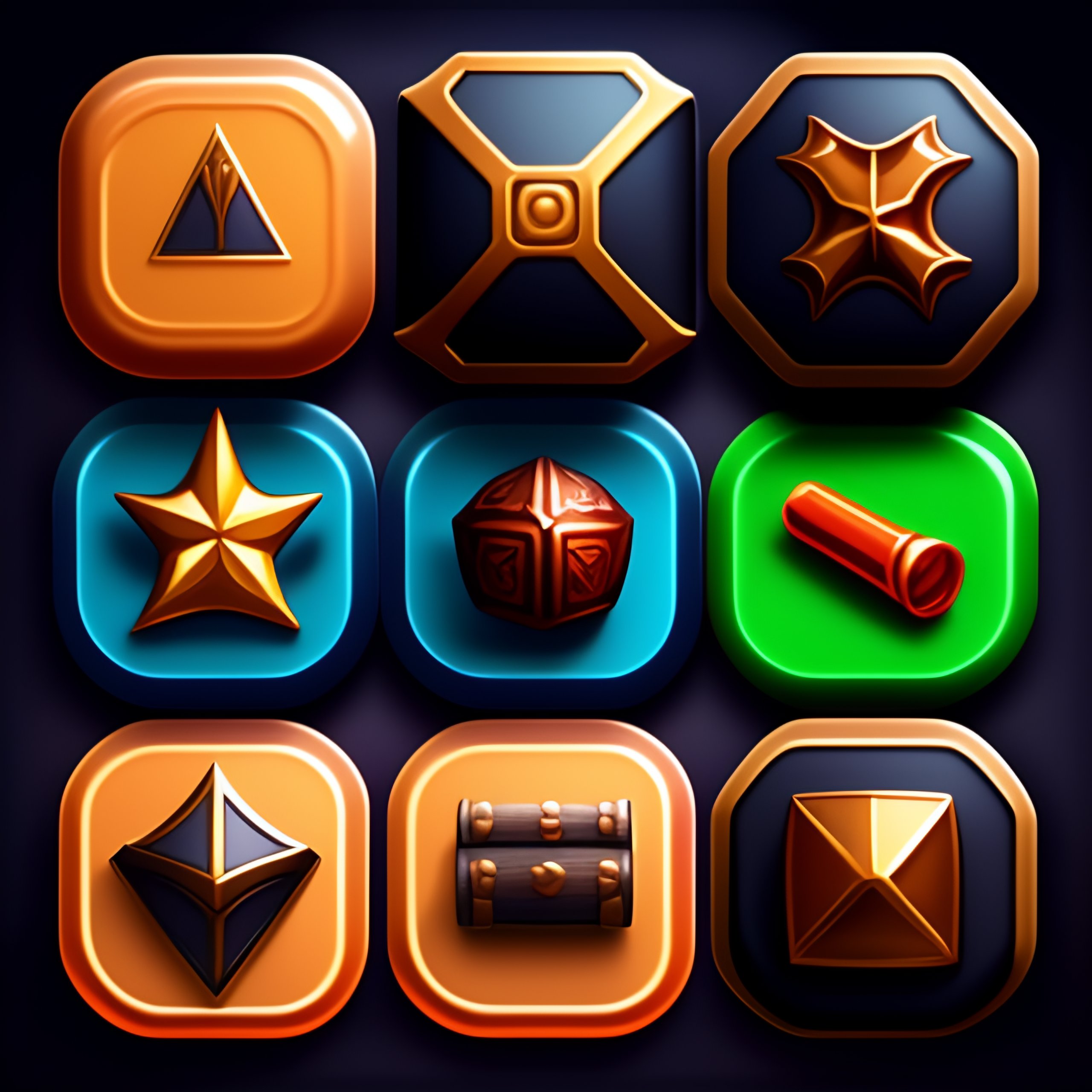 Lexica - Stylized RPG game icons skill