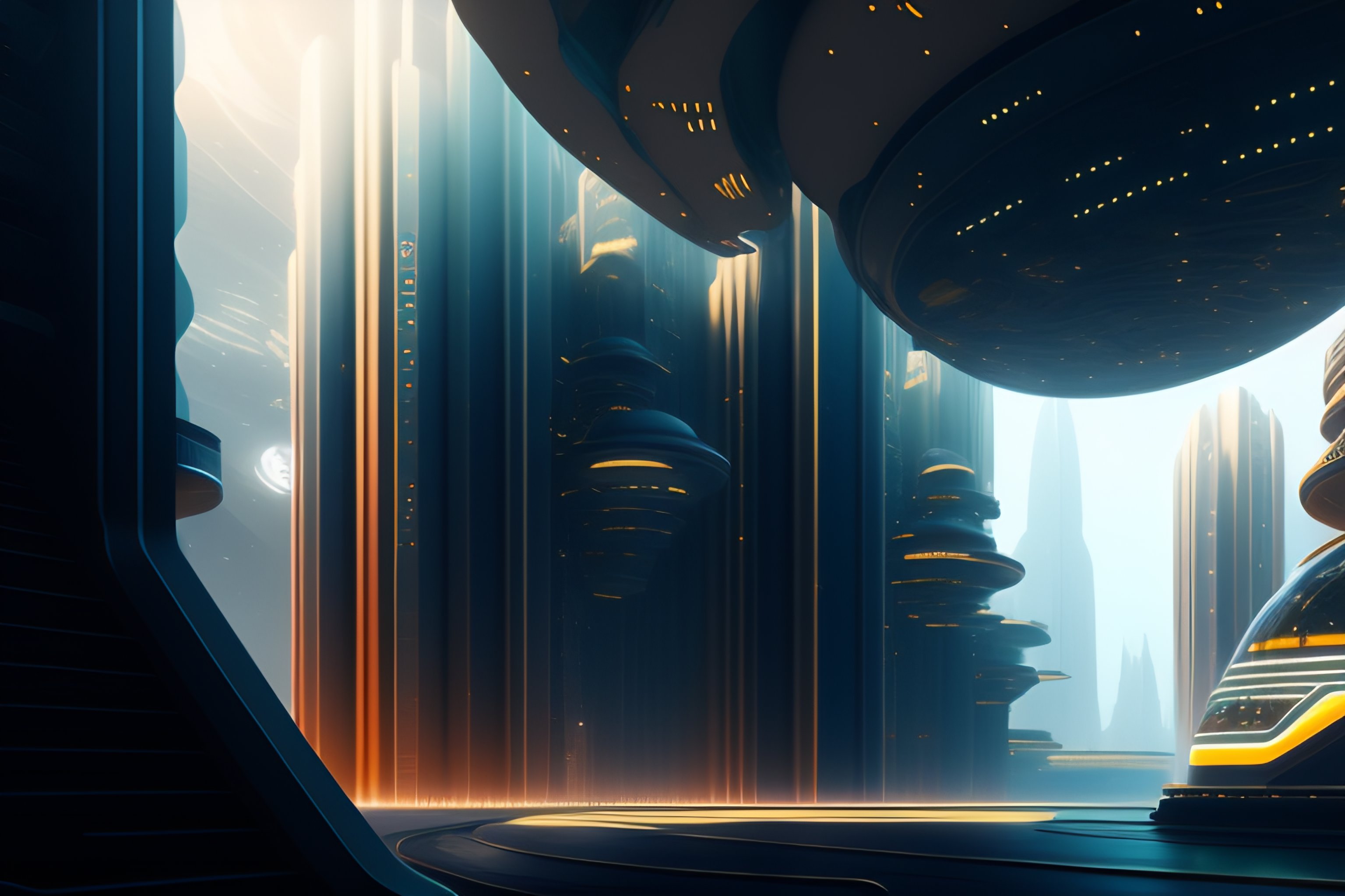 Lexica - Futuristic suburb, highly detailed, intricate environment,