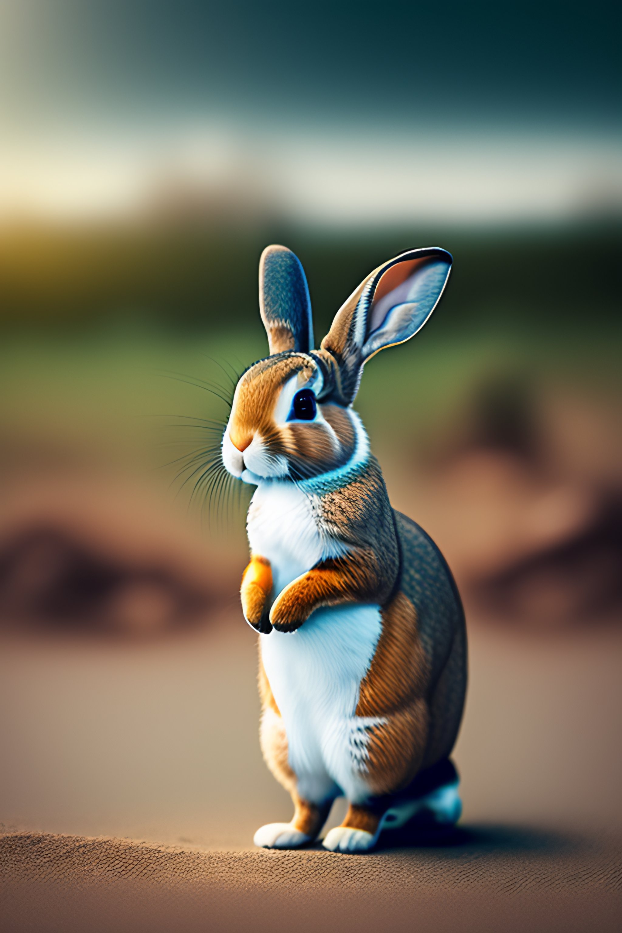 Lexica - Female bunny as a businessman