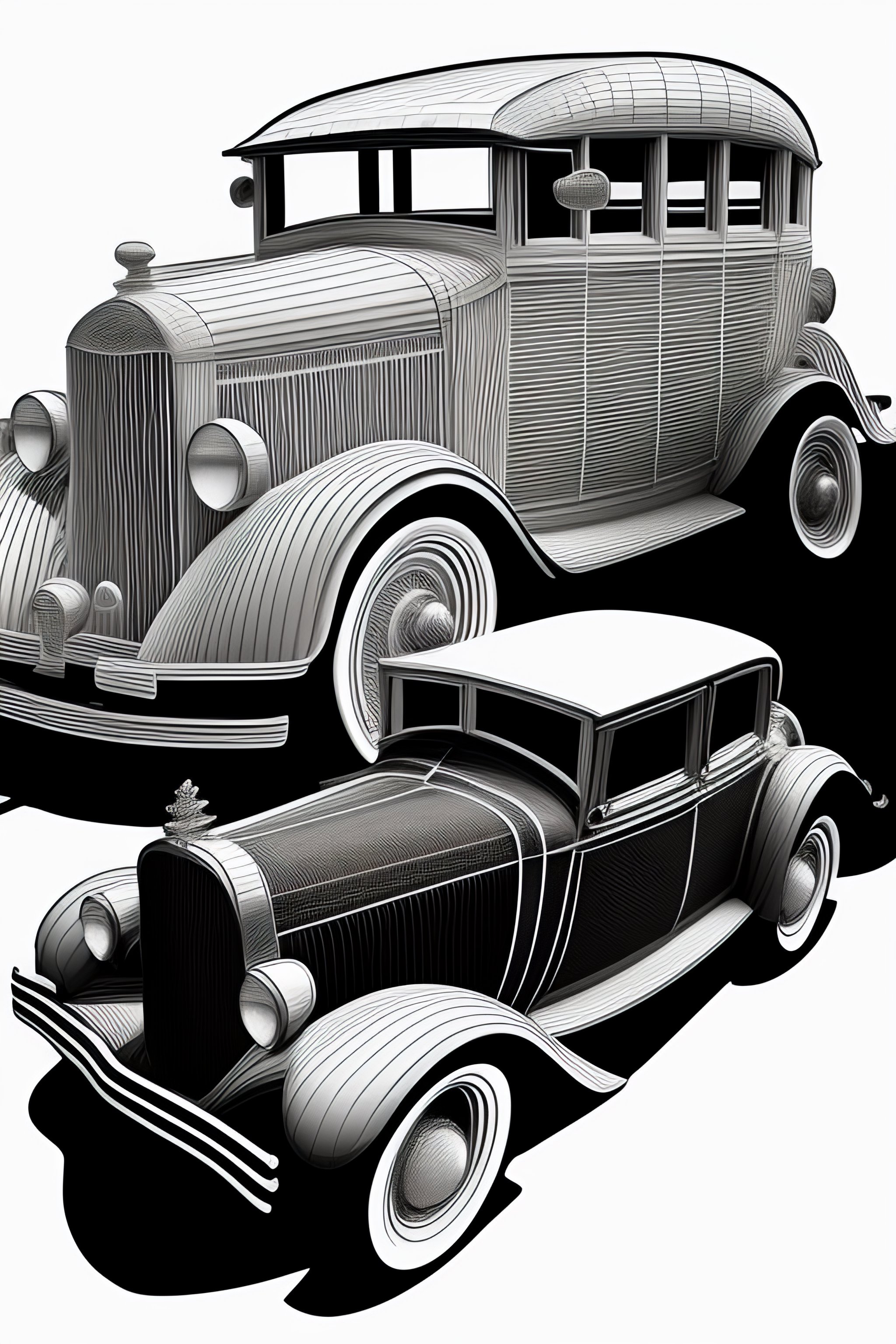 Lexica - 3D animation, moden car, Coloring page, fantasy, magical ...