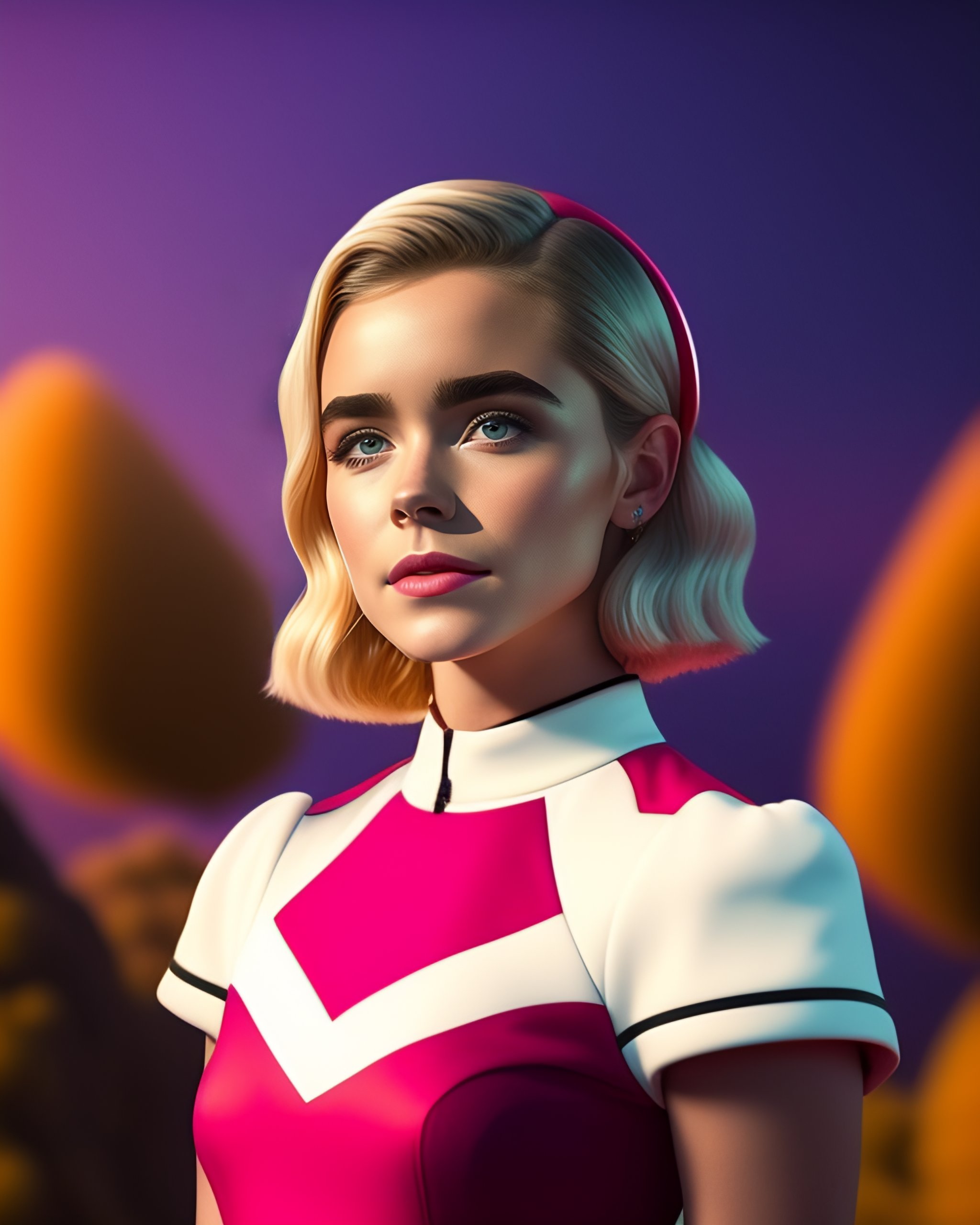 Lexica - Kiernan Shipka as Sabrina from the Netflix series Chilling ...