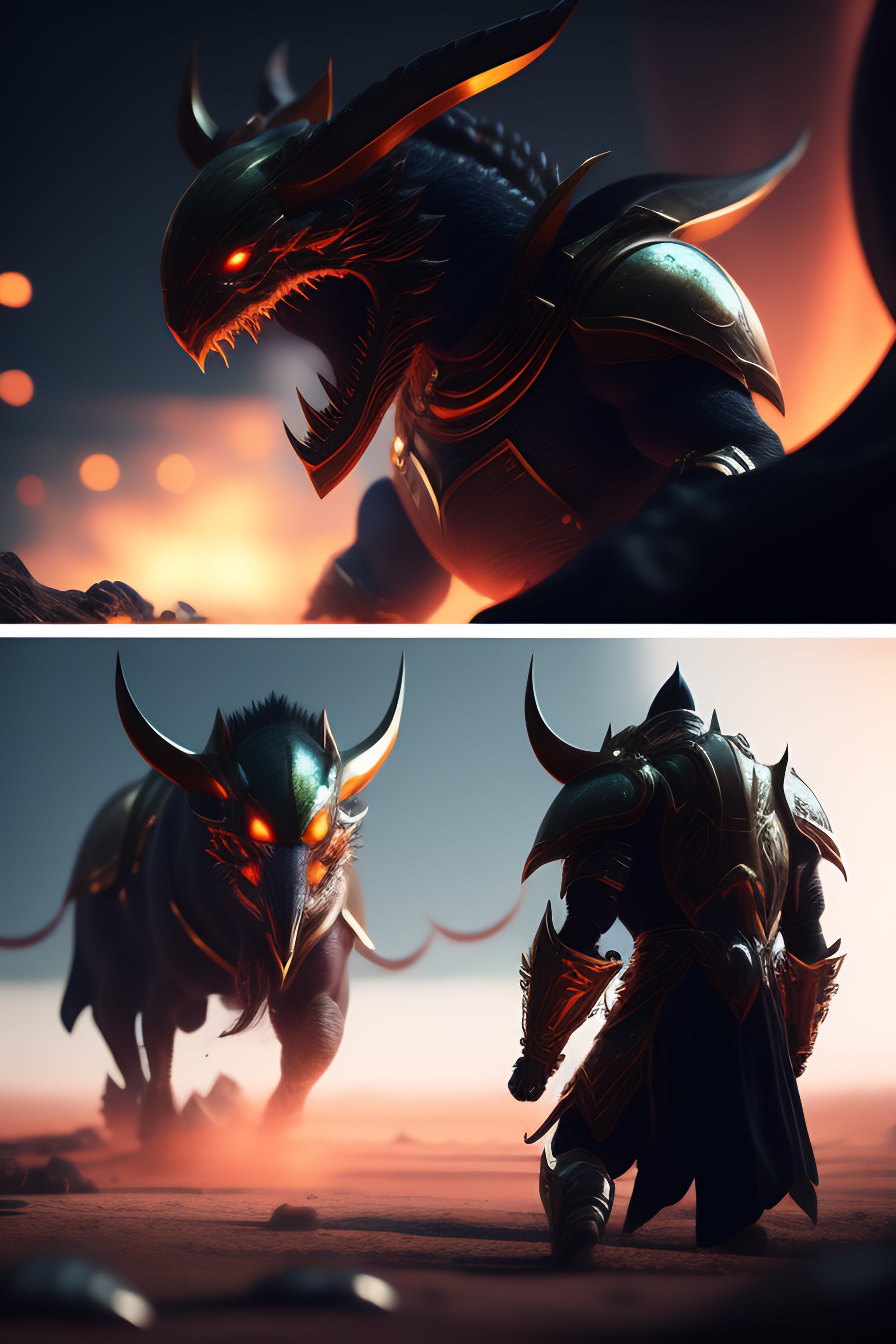 Lexica - Callisto protocol monsters fight, cinematic composition ...