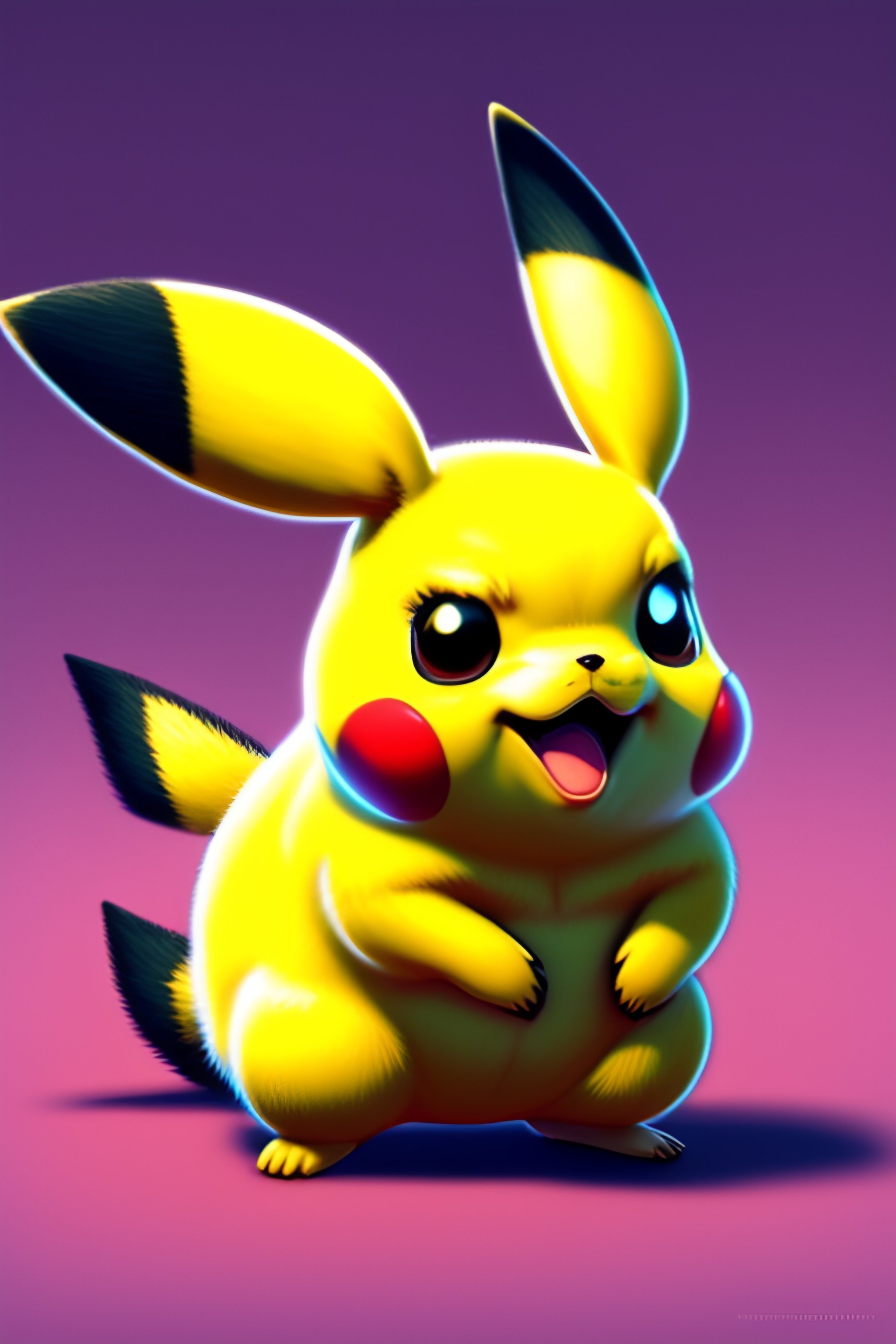 Lexica - Pikachu in disney pixar style