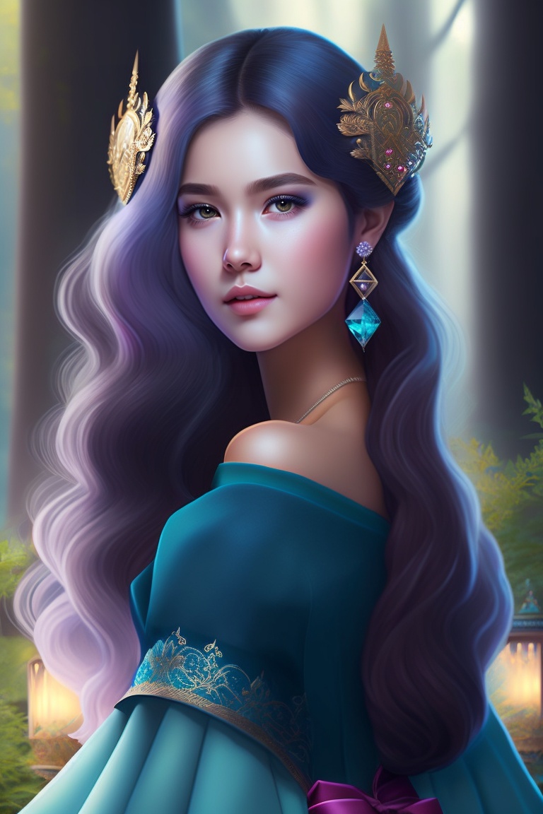 Lexica - Once upon a time, in the middle of a mysterious forest, there ...