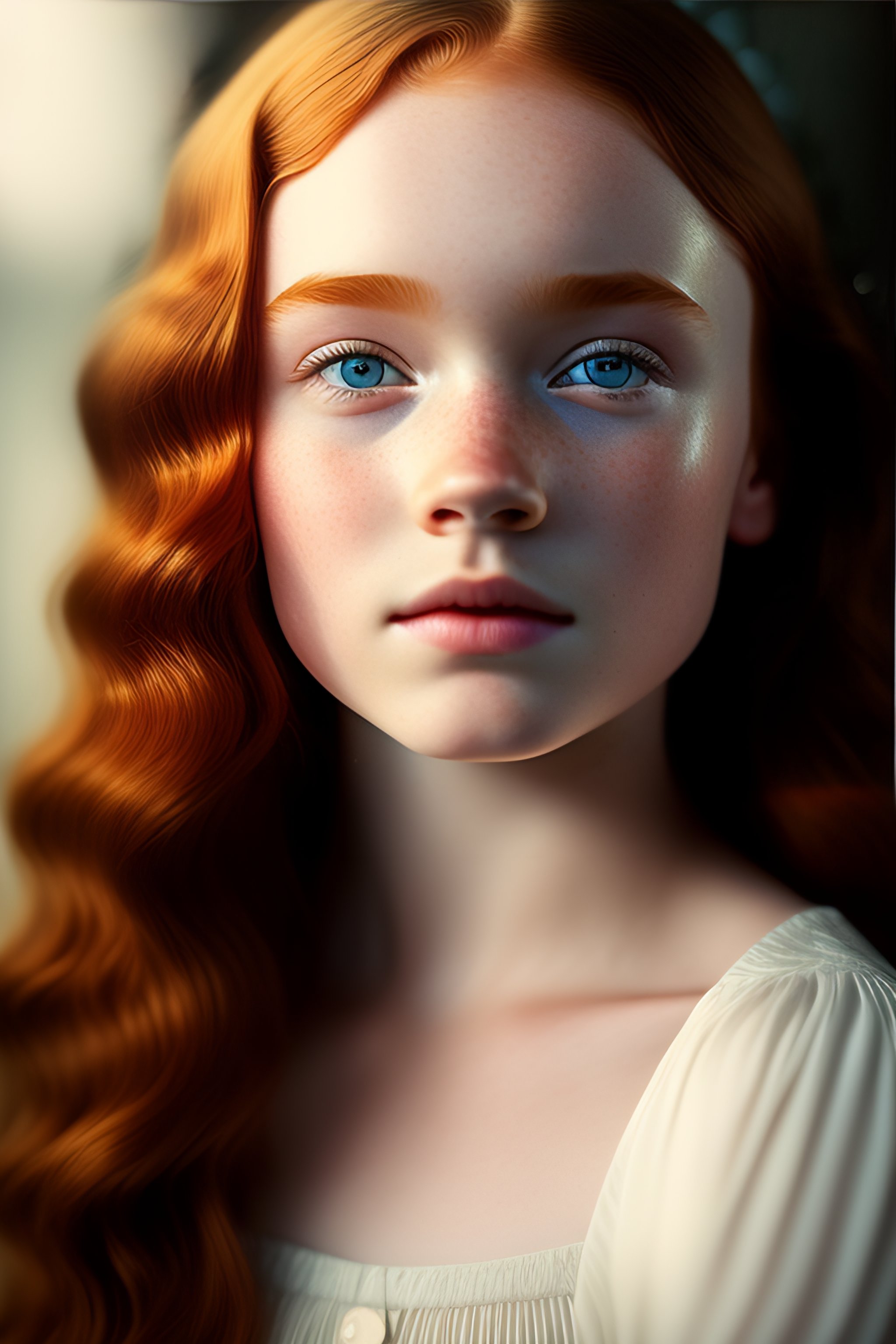 Lexica - Epic masterpiece young ginger Sadie Elizabeth Sink, sweaty ...