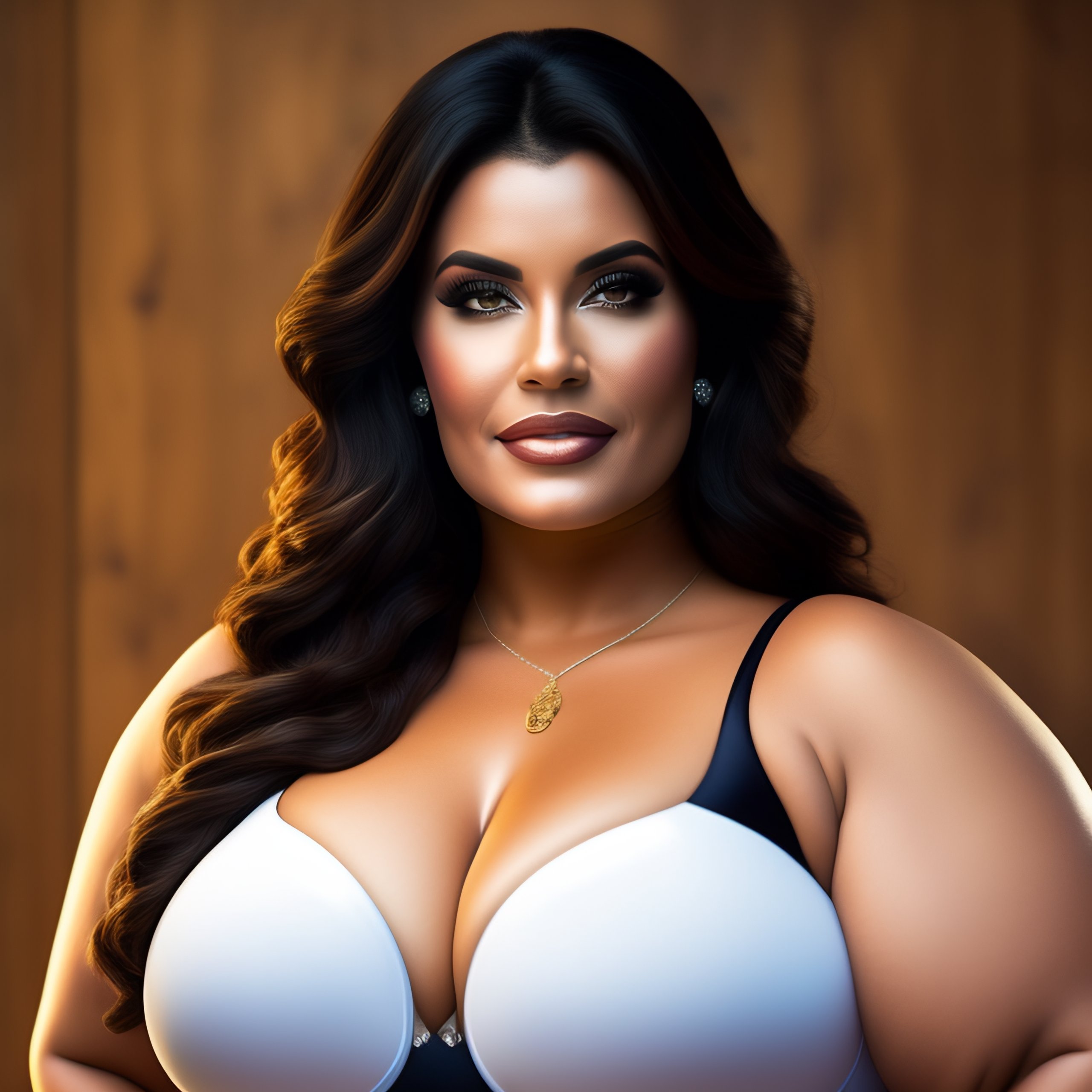 Lexica - Photo of a beautiful robust shapely plump southern Italian woman