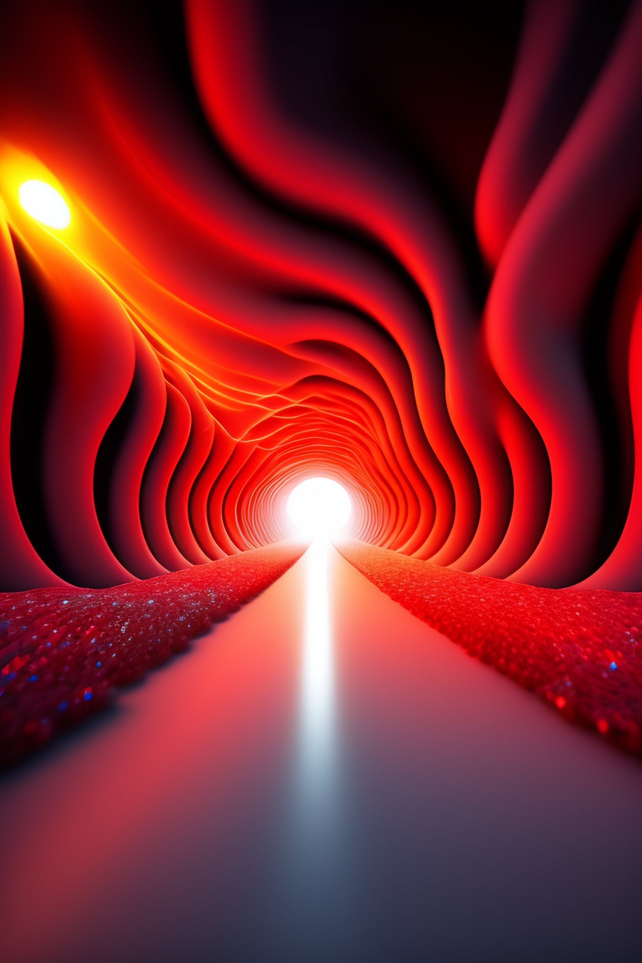 Lexica - Travelling inside the human body, road tunnels wrapped in ...