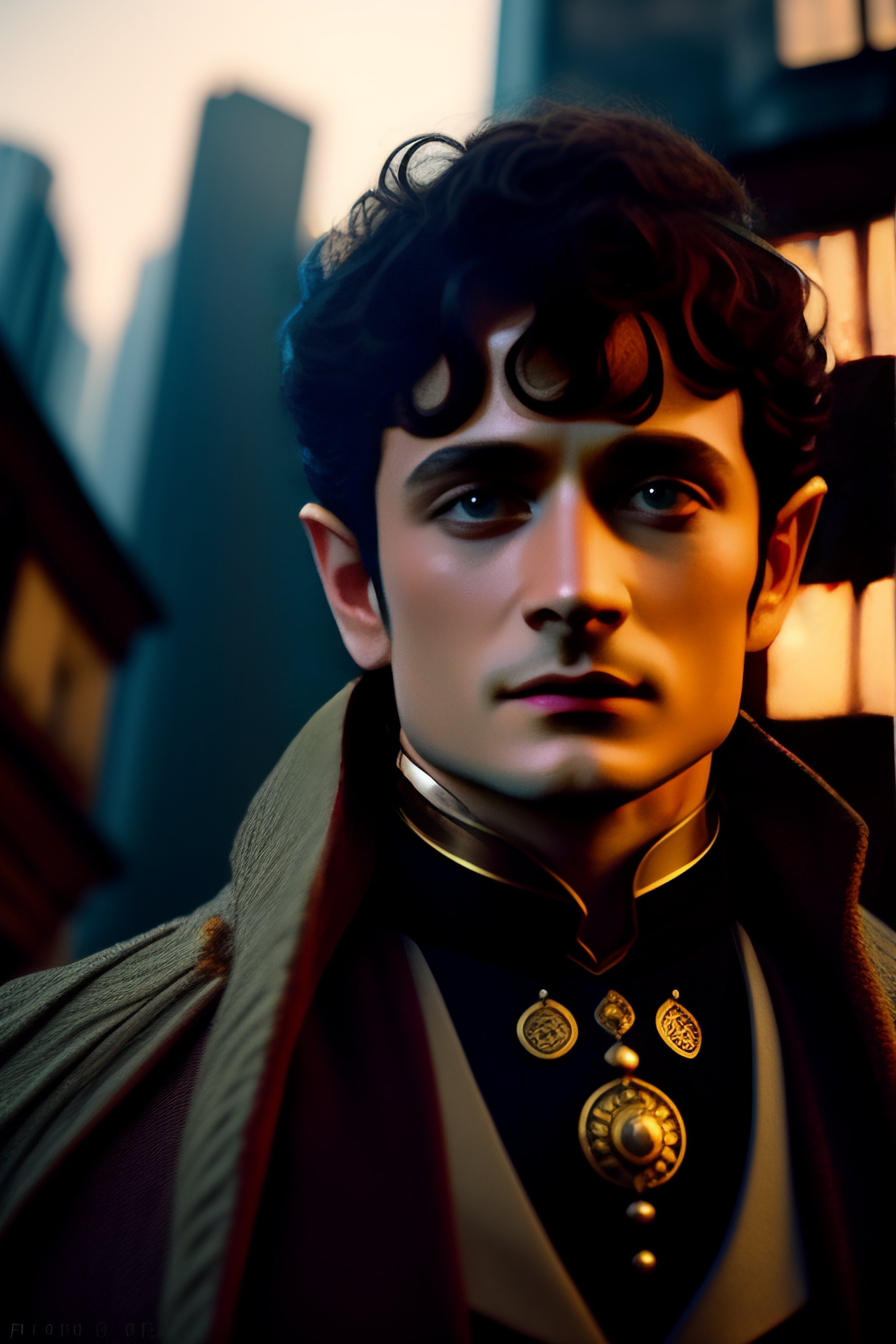 Lexica - Ultra-sharp photography of Frodo Baggins by J.R.R Tolkien ...