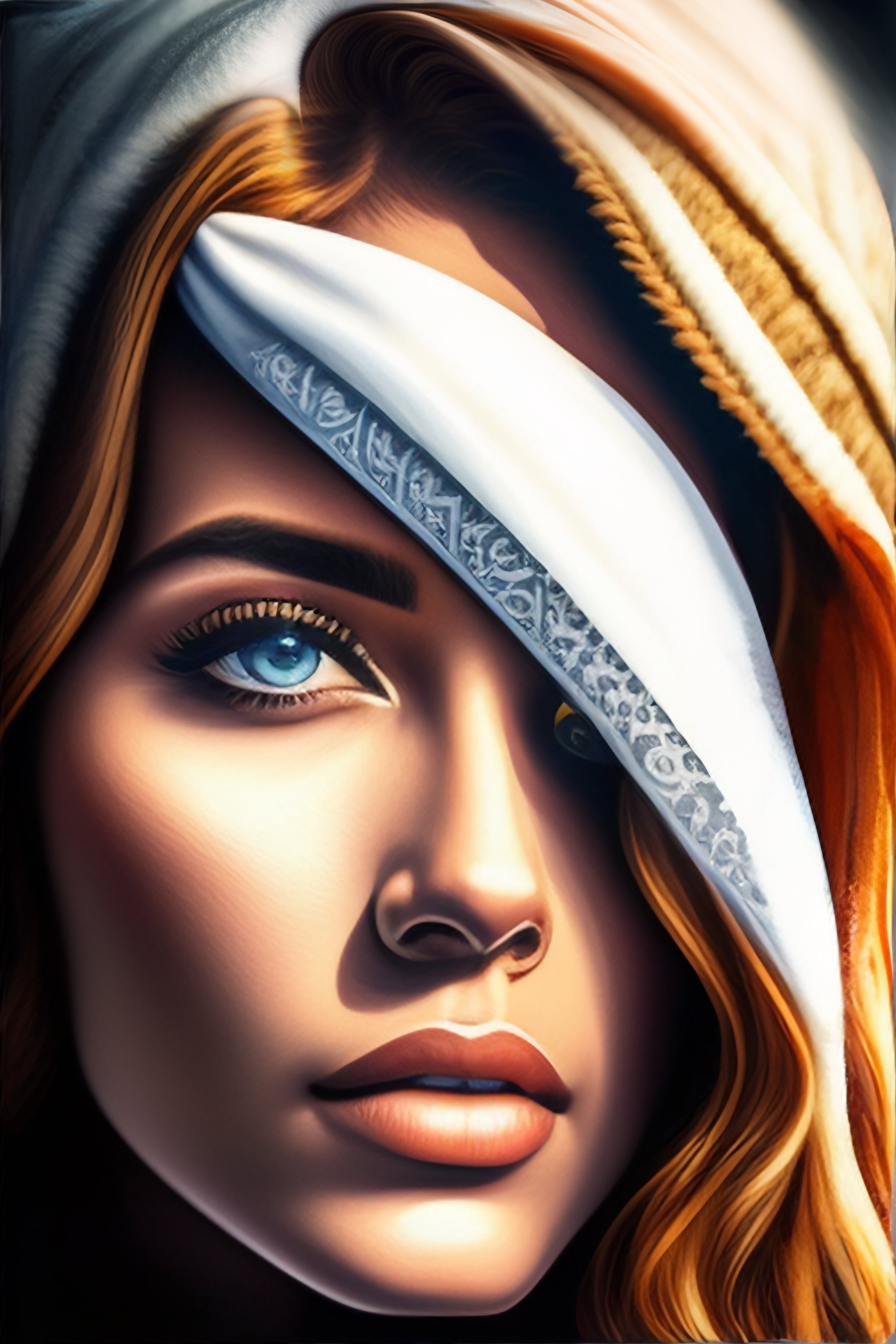 Lexica - Third eye in beautiful white girl, highly detailed, 8k, breathtaking, third eye