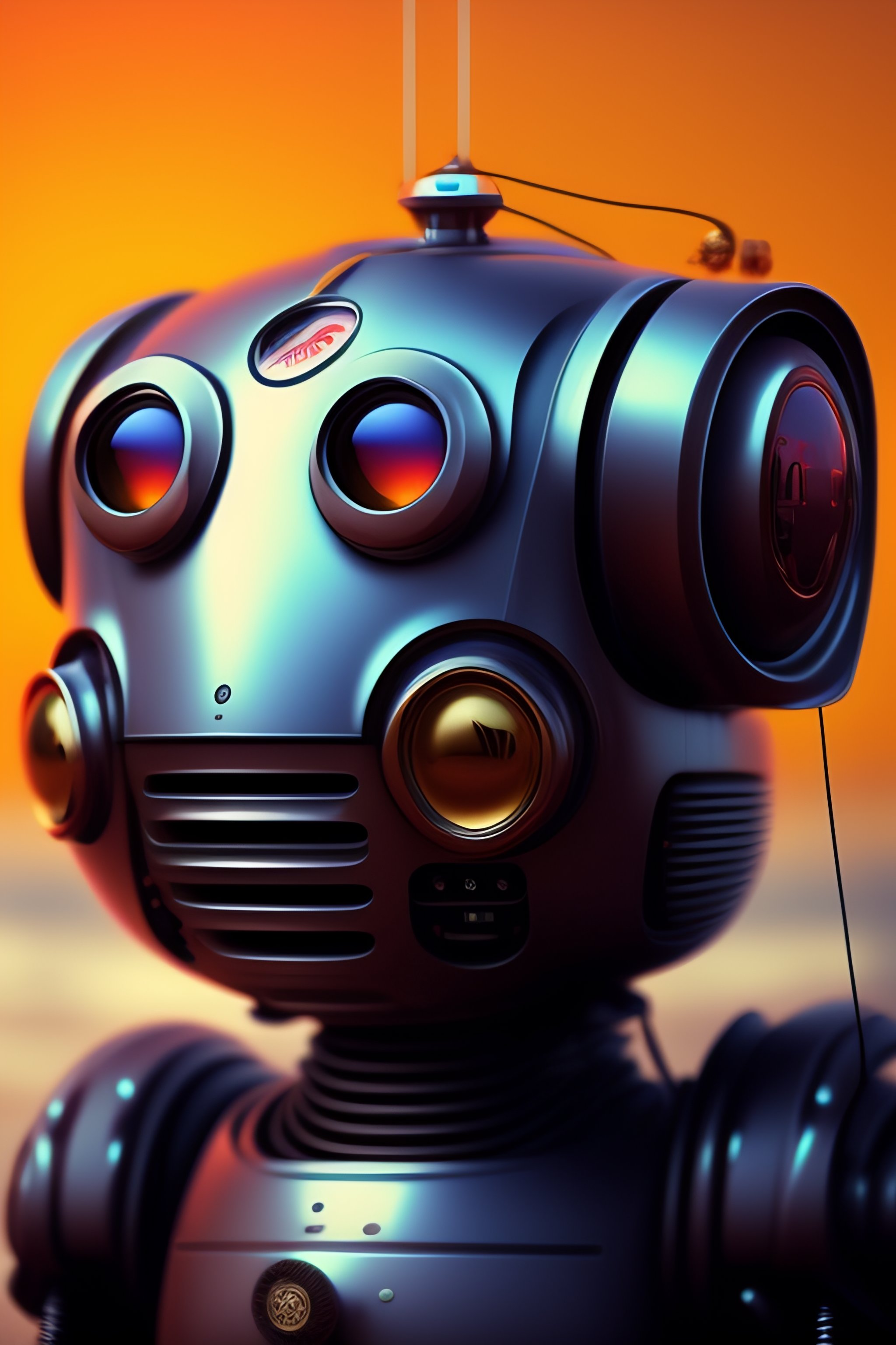 Lexica - Robot crying