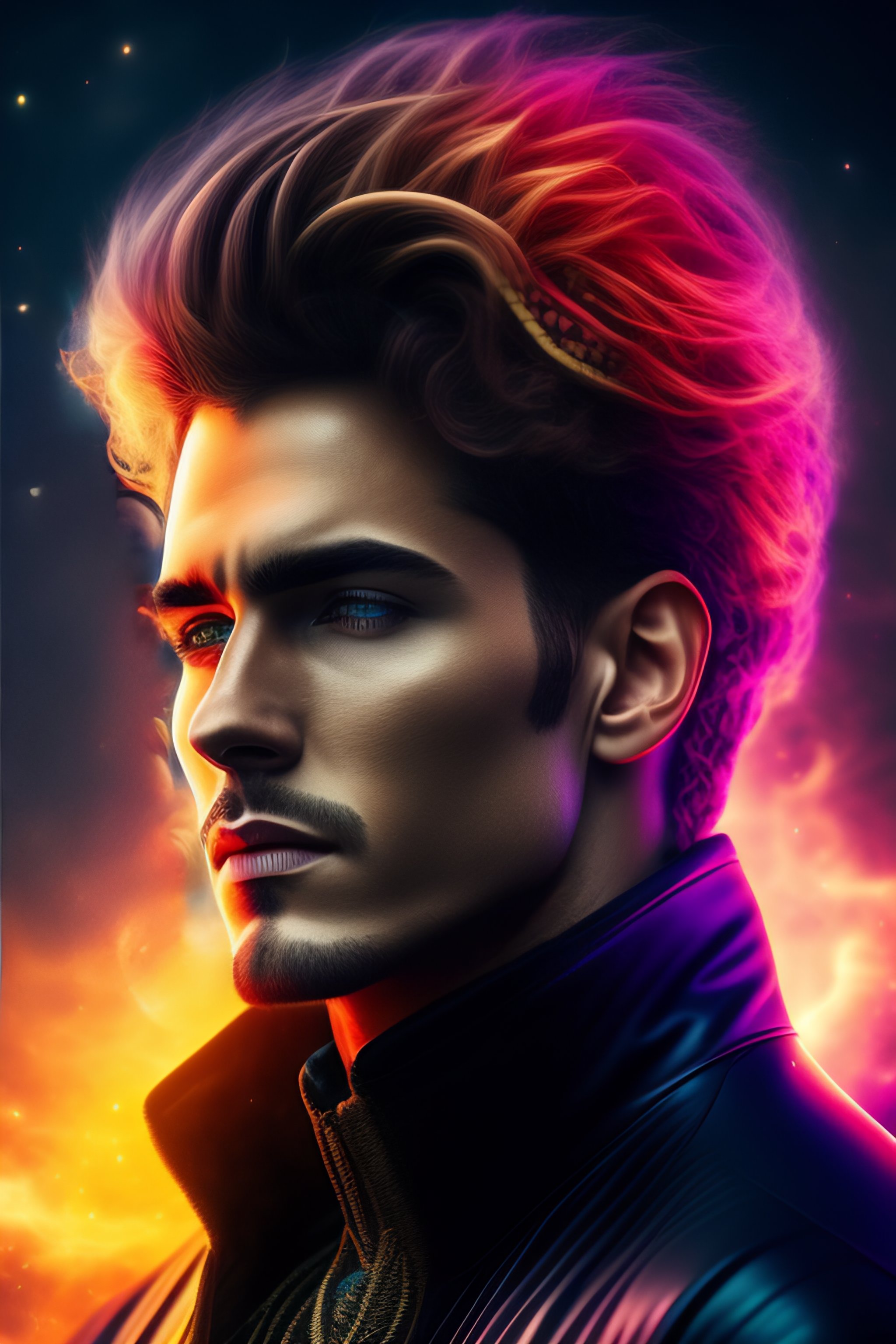 Lexica - Man by Alex Gray psy trance style, ultra realistic 4k