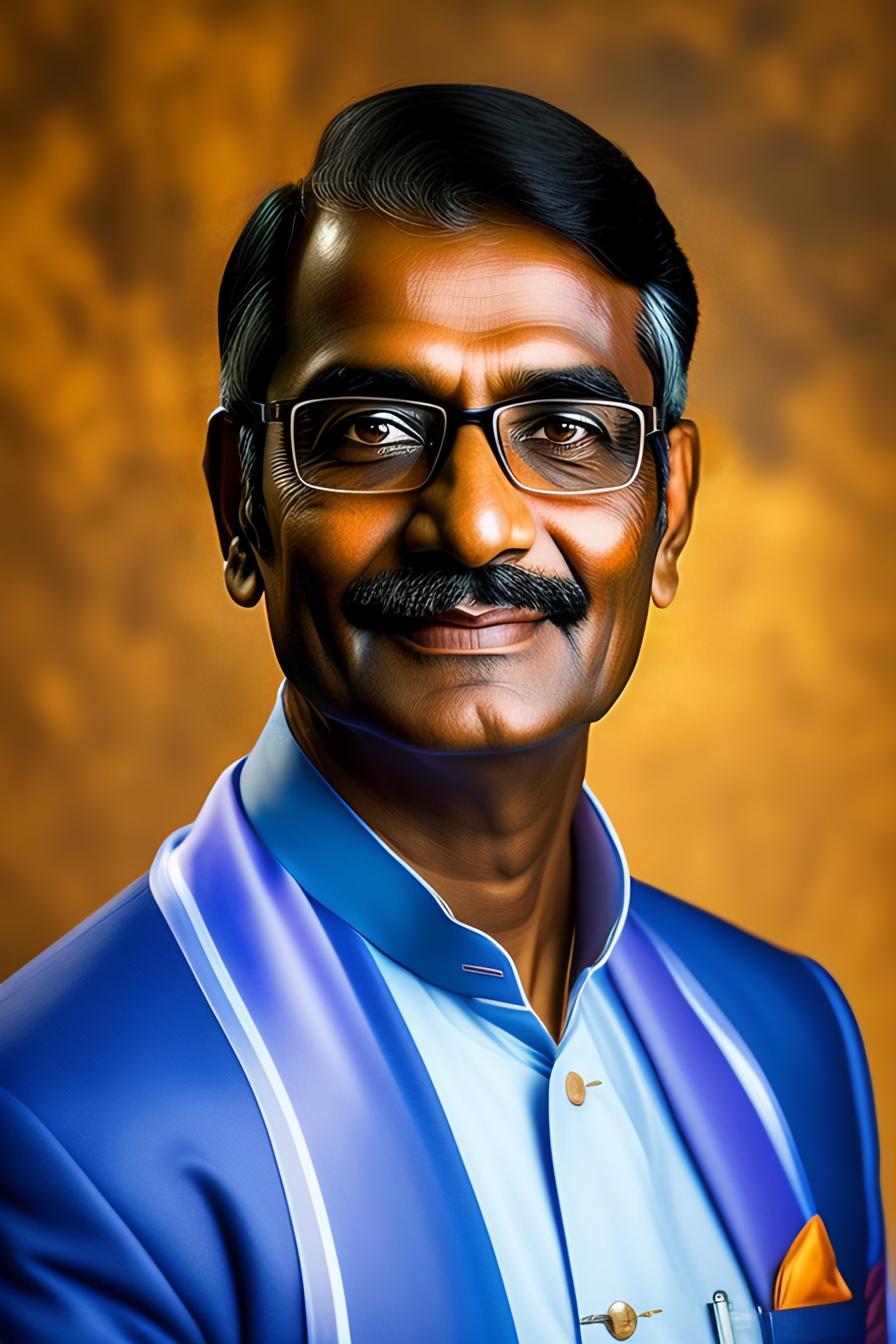 Lexica - Indian professor headshot