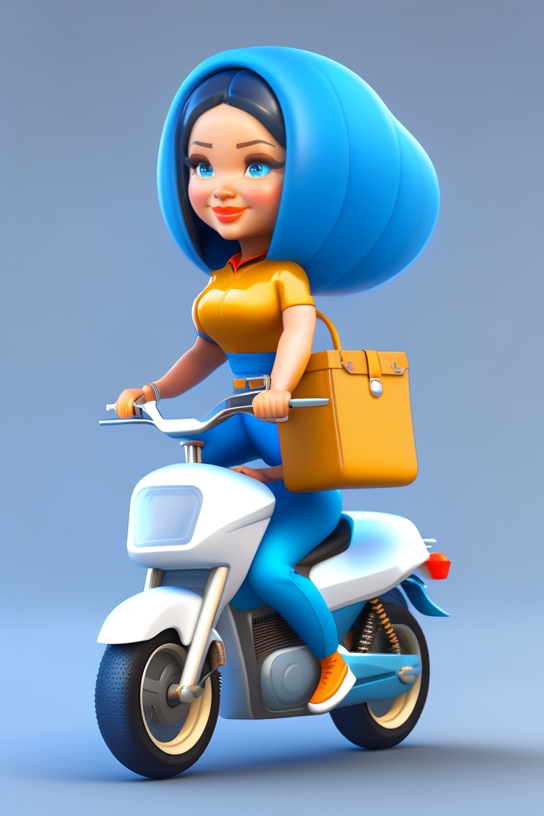 Lexica - Avatar, drawing, 3d, cartoon style, white woman, full body ...