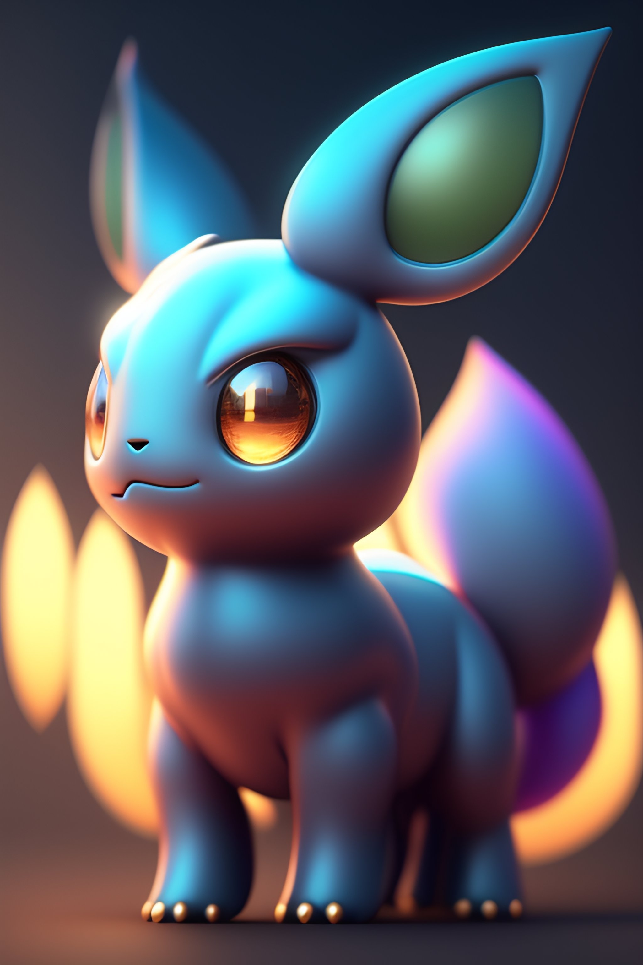 Lexica - A cute ghost type pokemon:: by beeple and James Gilleard and ...
