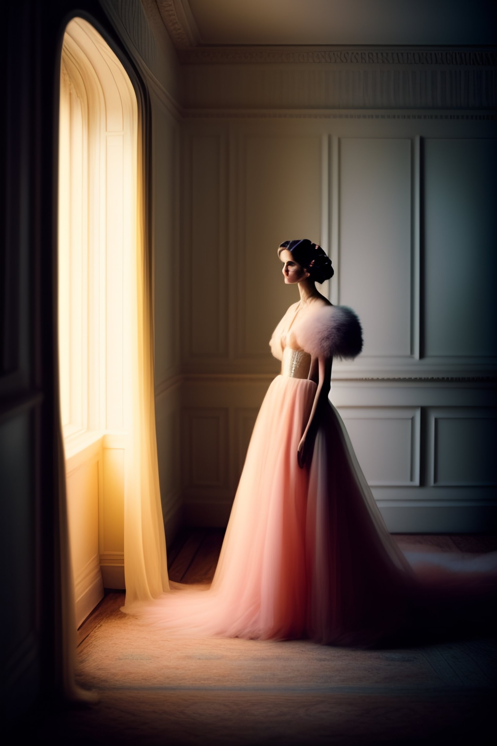 Lexica - Portrait photography by tim walker of a beautiful woman in ...