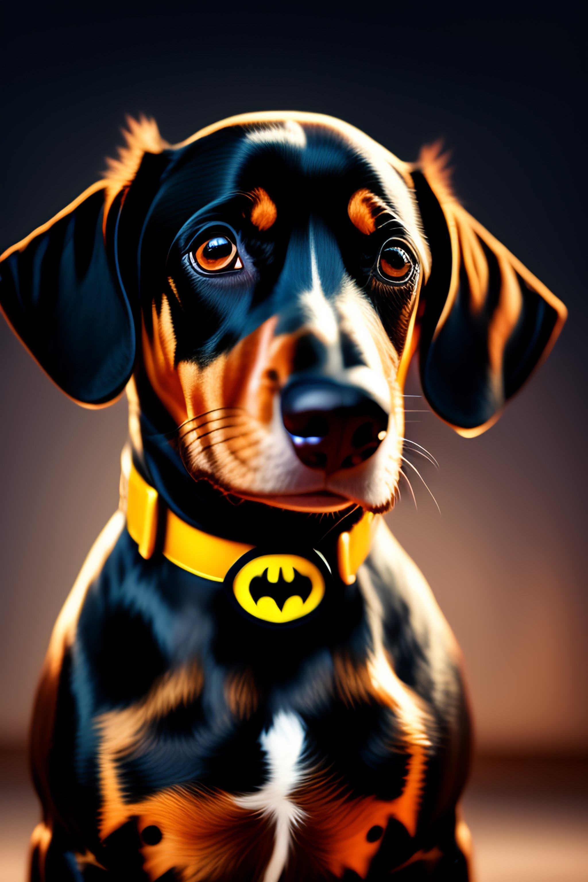 Lexica - Batman Dachshund, cartoon, 8k, Fighting Crime in Gotham City ...