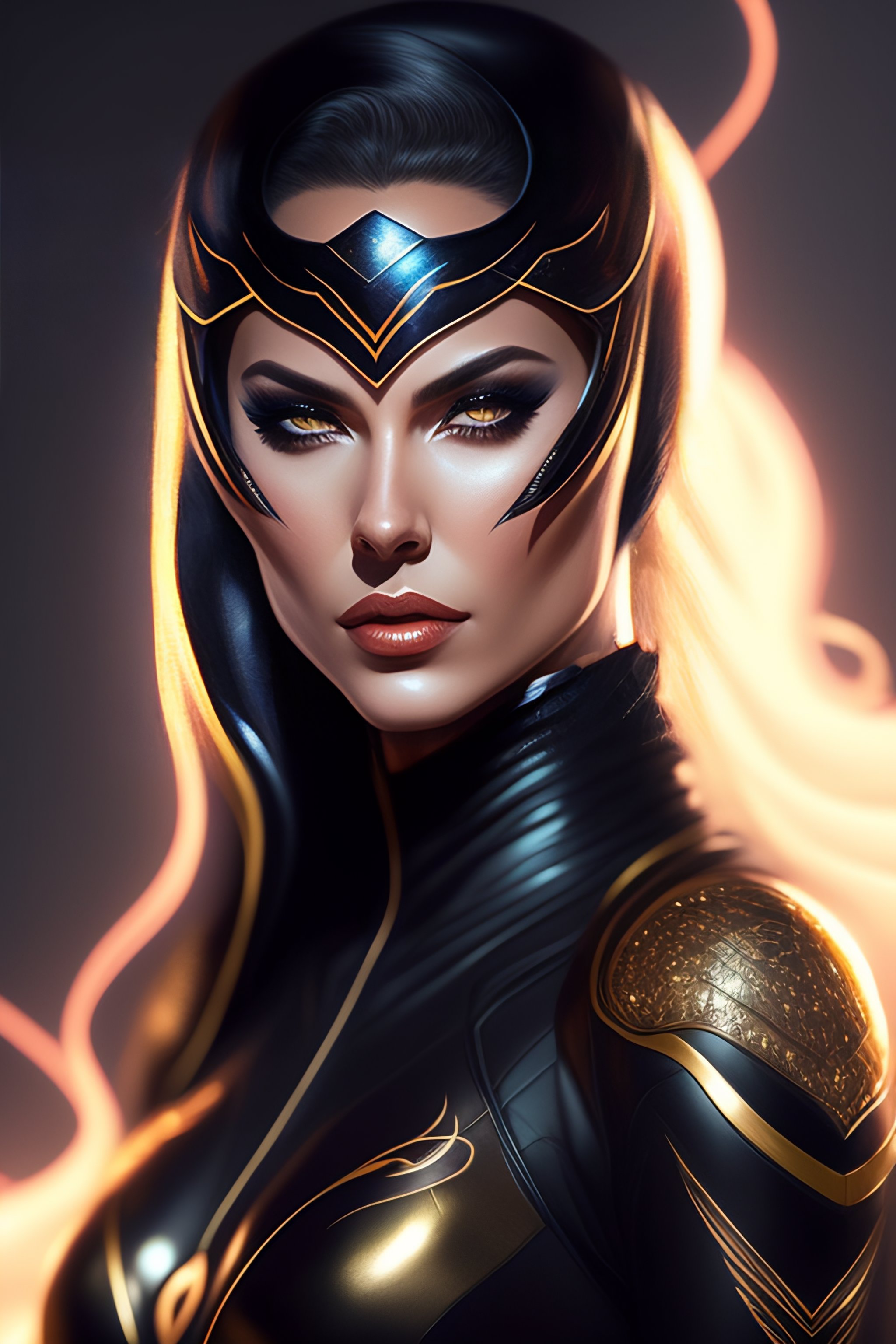 Lexica - Angelina dressed in the female costume of the new DC character ...